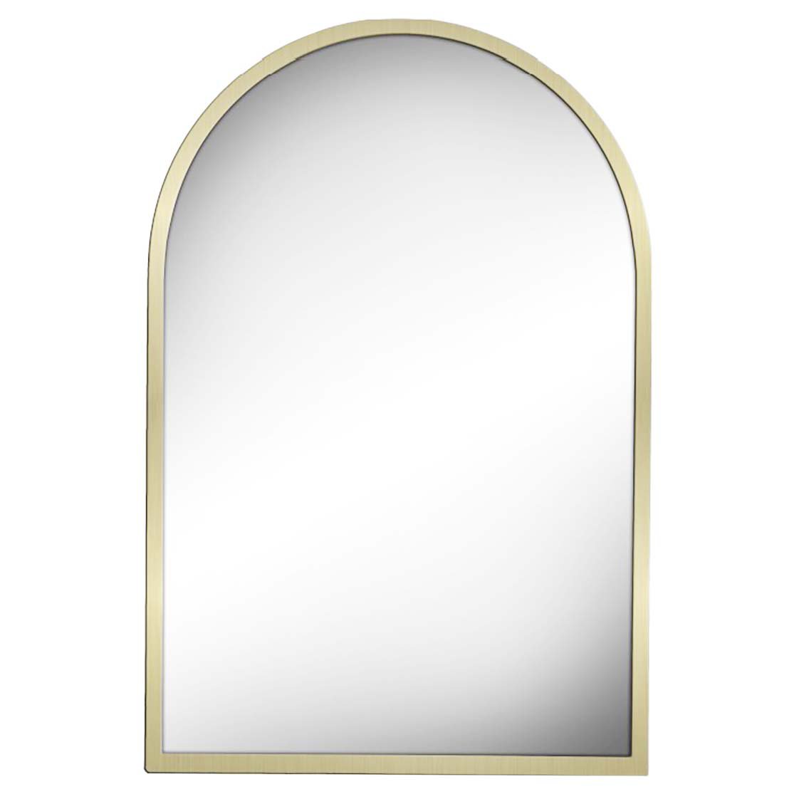 Haven + Key Arched Accent Mirror in Gold Rim - Shop Seasonal decor at H-E-B
