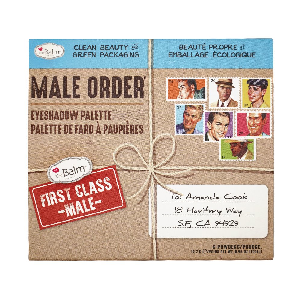 The Balm Male Order Eyeshadow Palette First Class Male - Shop Makeup ...