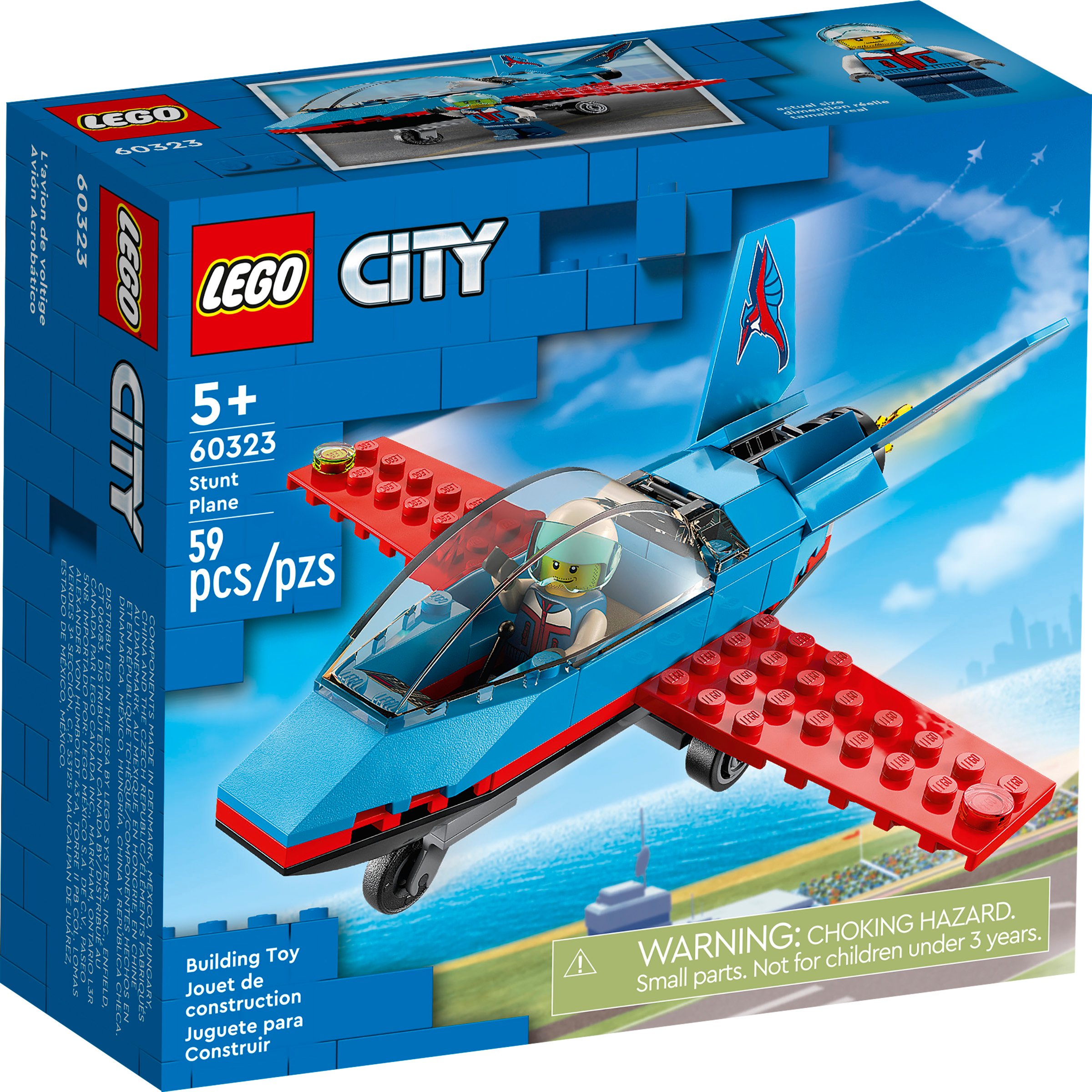 LEGO City Stunt Plane Set - Shop Lego & building blocks at H-E-B