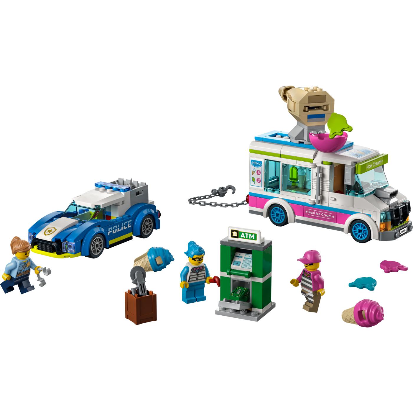 LEGO City Adventures Ice Cream Truck Police Chase Set - Shop Lego ...