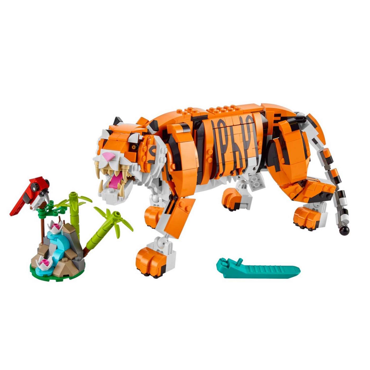 LEGO Creator 3-in-1 Majestic Tiger Set - Shop Lego & building blocks at ...