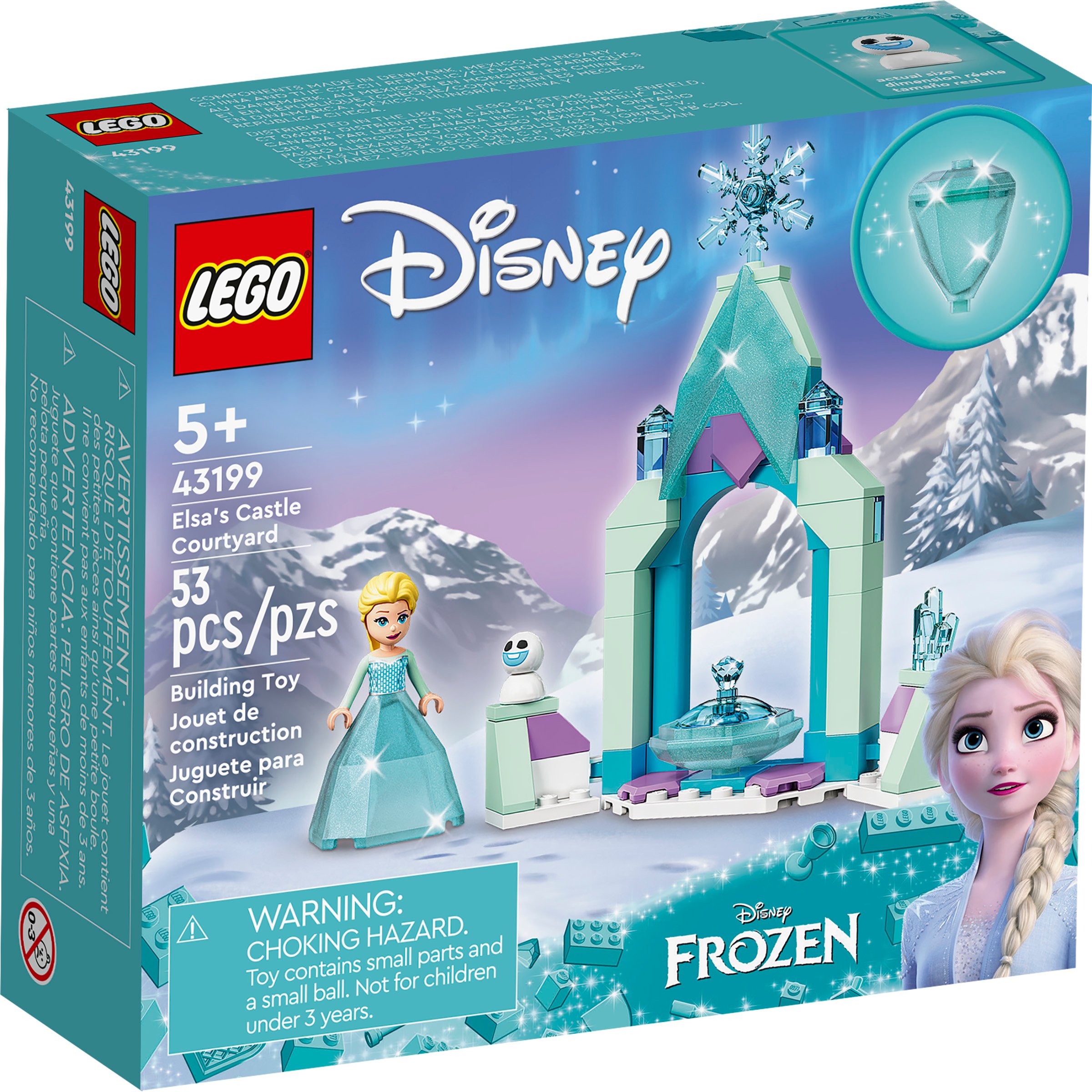 LEGO Disney Frozen Elsa's Castle Courtyard Set - Shop Lego & building ...