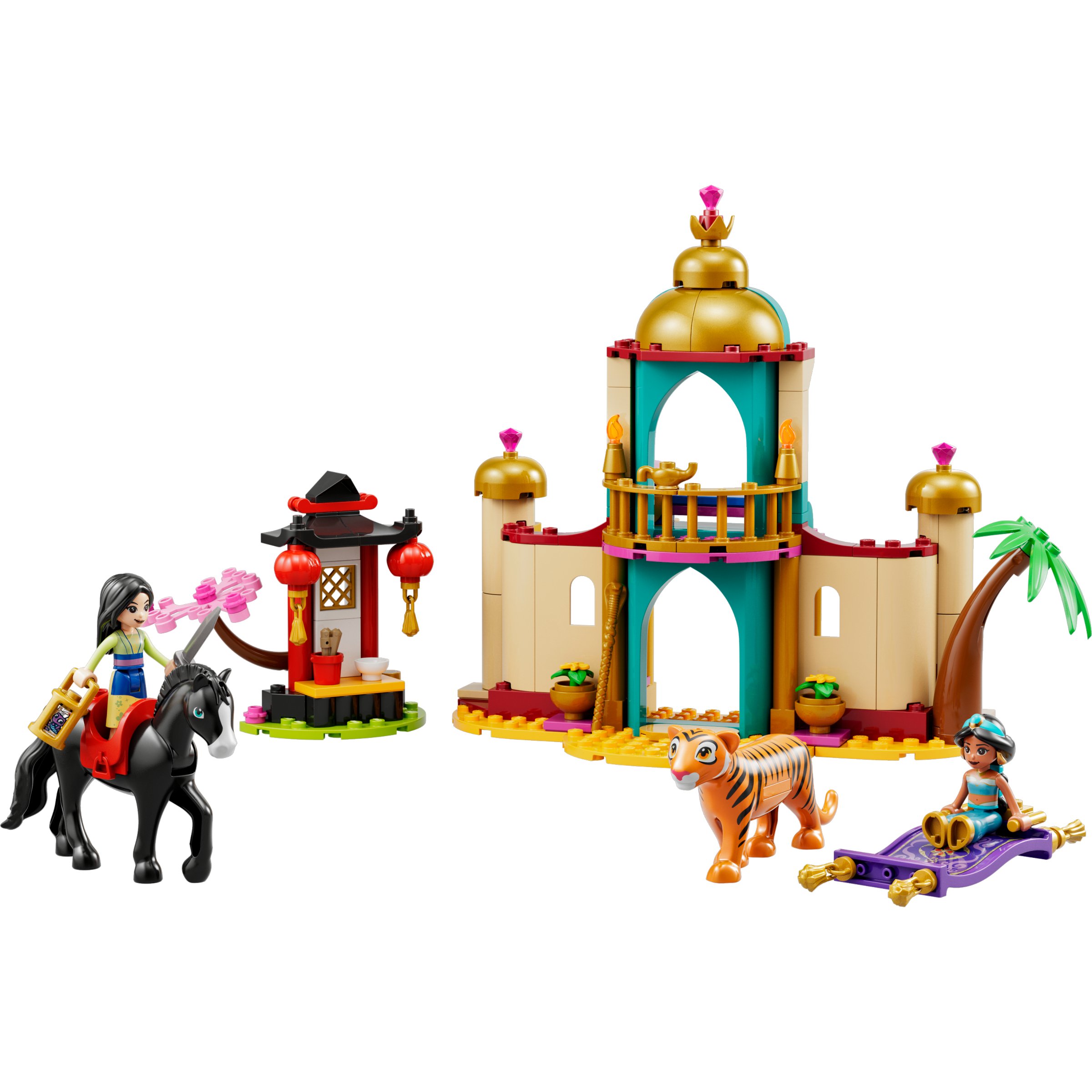 LEGO Disney Princess Jasmine & Mulan's Adventure Set - Shop Lego ...