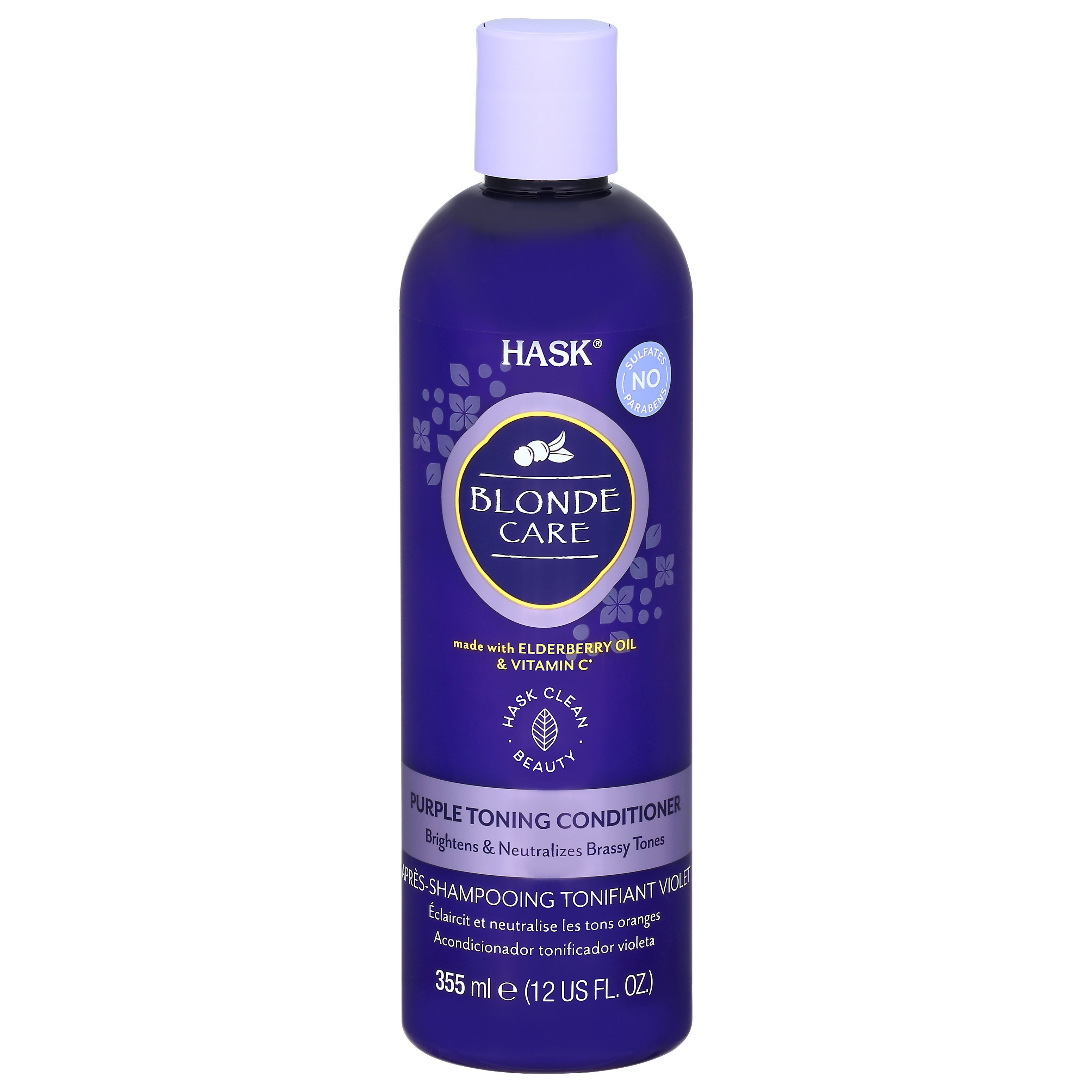 HASK Blonde Care Purple Toning Conditioner - Shop Styling products ...