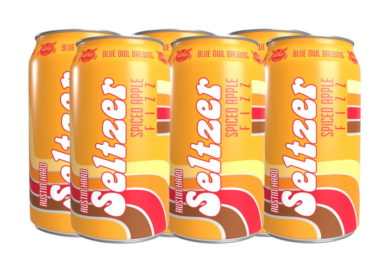 Blue Owl Brewing Austin Hard Spiced Apple Fizz 6 pk Cans - Shop Malt ...