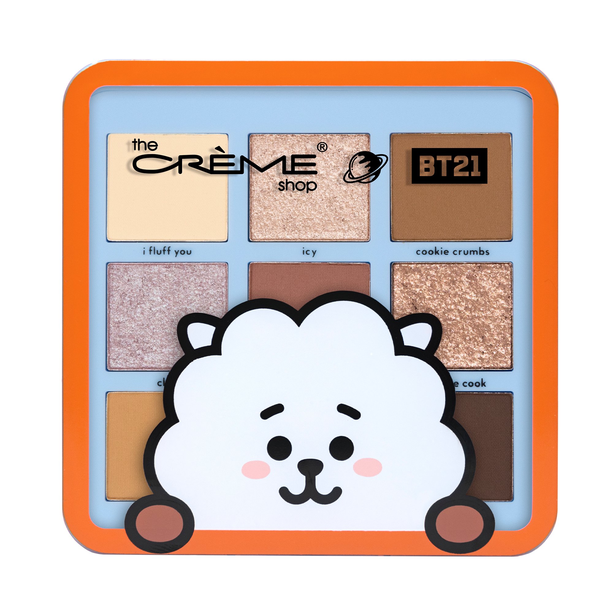 The Crème Shop BT21 The Right Fluff Eyeshadow Palette RJ - Shop Makeup ...
