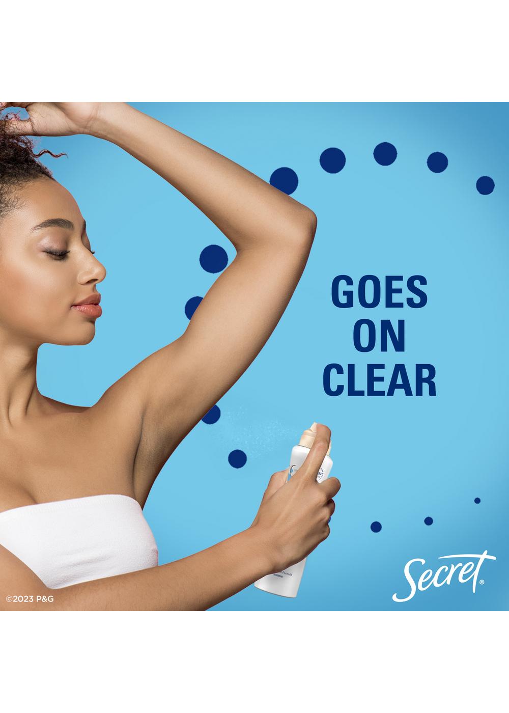 Secret Weightless Dry Spray Antiperspirant Deodorant - Wild Rose ...