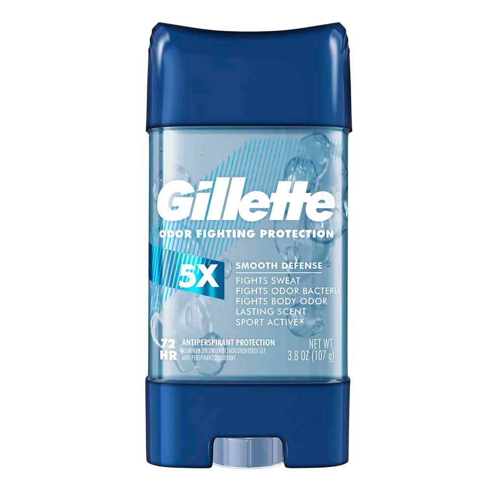 Gillette Clear Gel Antiperspirant Deodorant - Smooth Defense - Shop ...