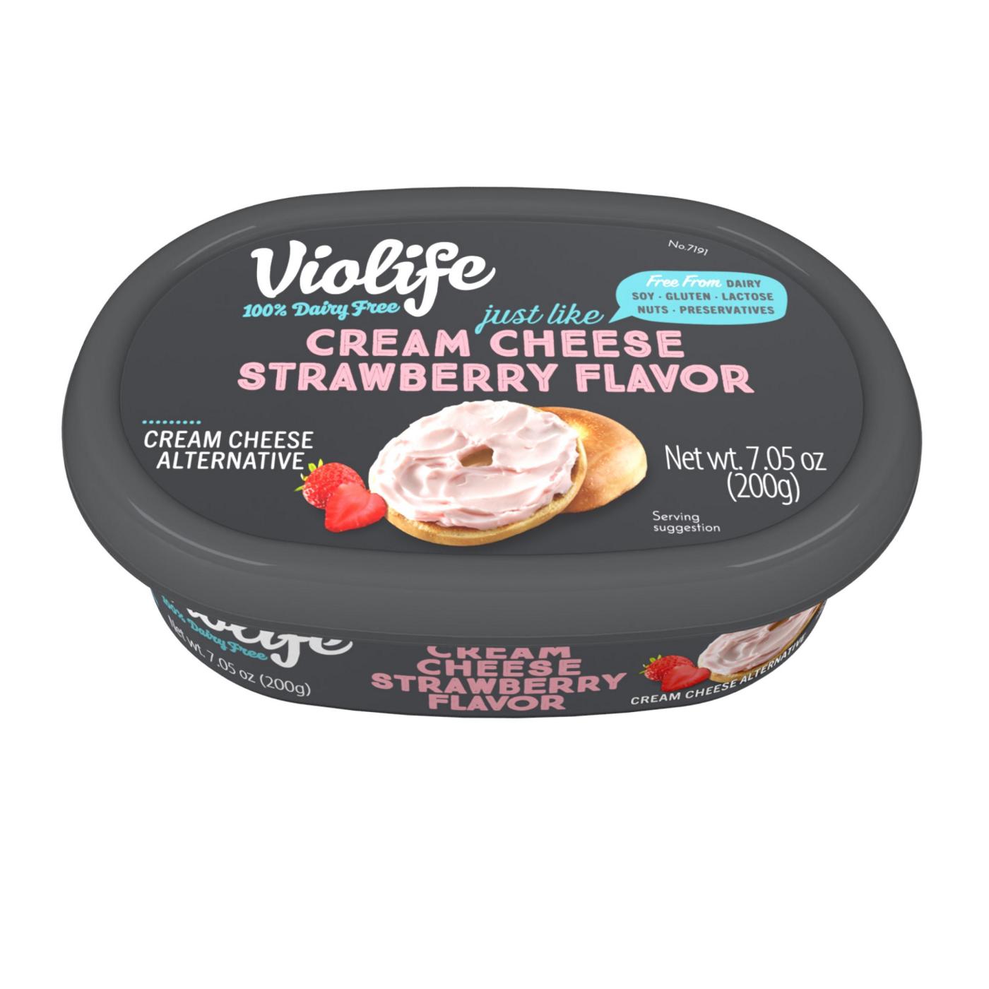 Violife Dairy Free Just Like Strawberry Cream Cheese - Shop Cheese at H-E-B