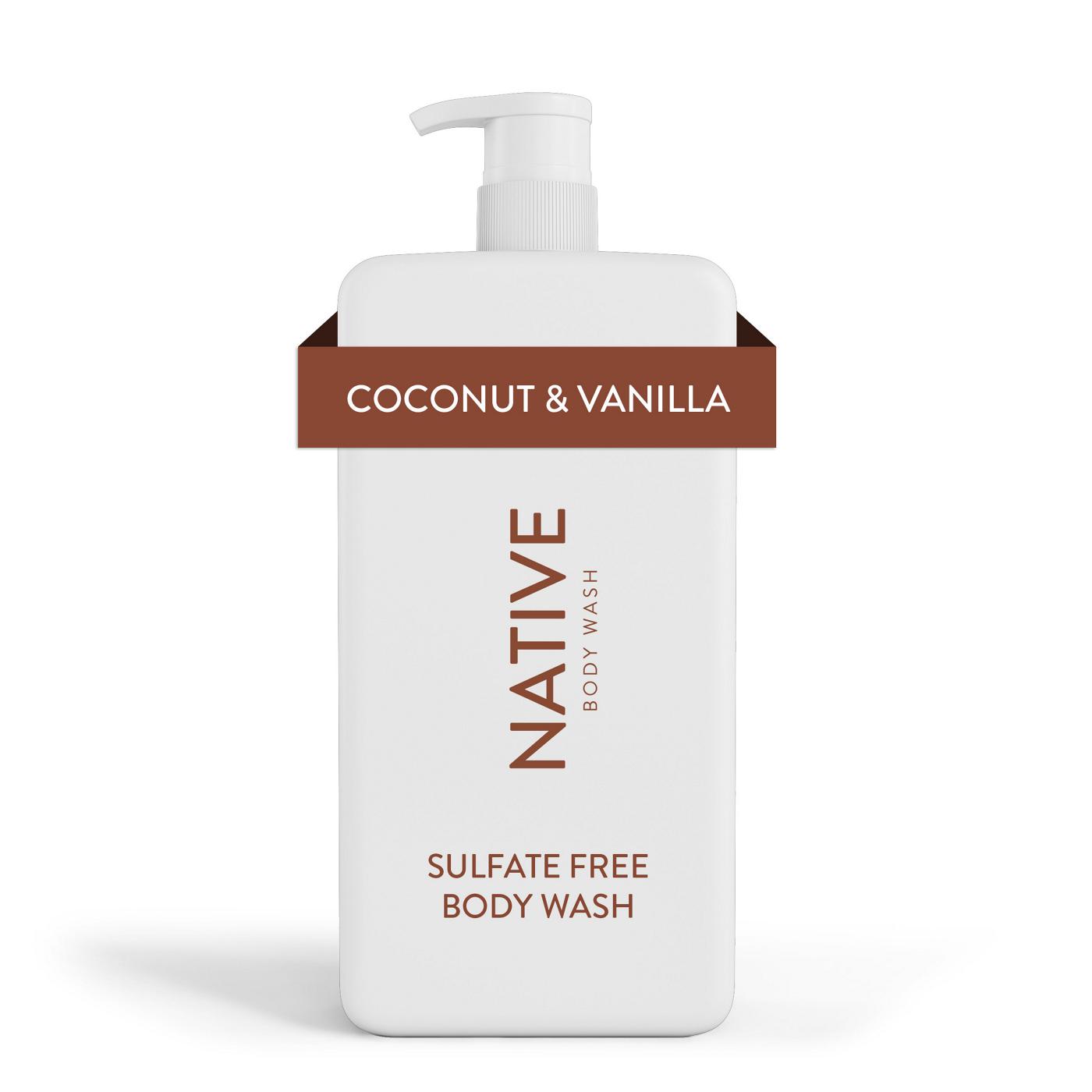 Native Body Wash - Coconut & Vanilla - Shop Body wash at H-E-B