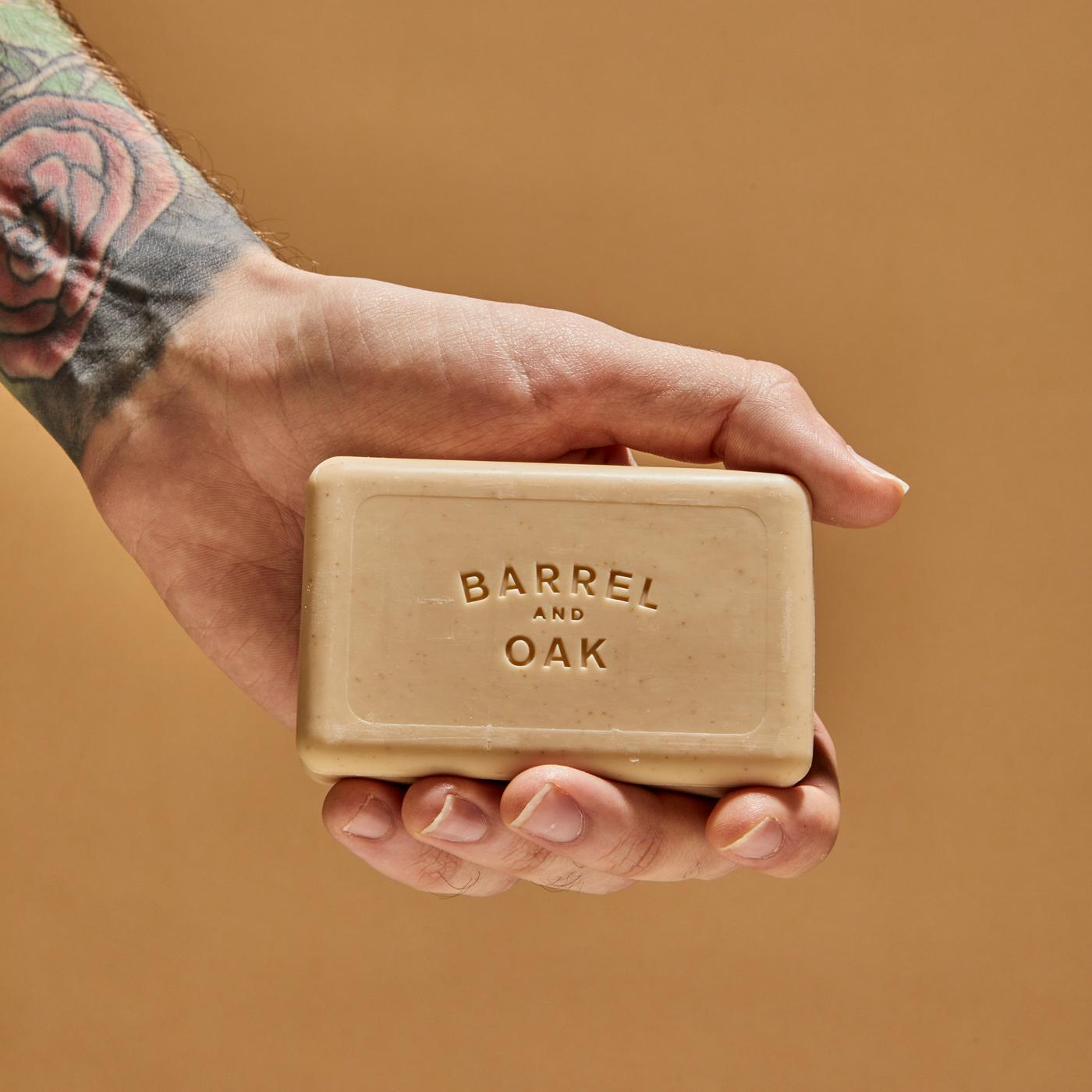 Barrel and Oak Exfoliating Bar Soap - Spiced Sandalwood - Shop Hand ...