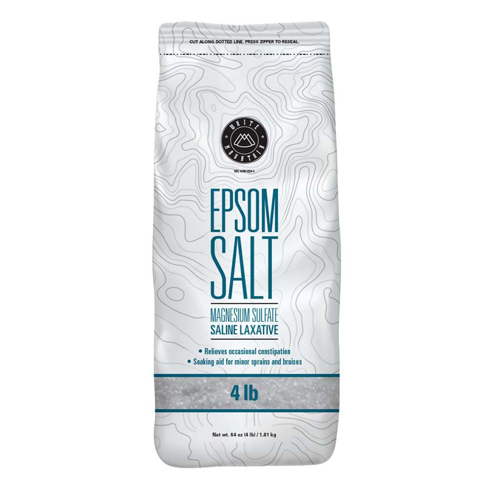 White Mountain Epsom Salt, 4 lb | Low Prices & Quality Groceries - Joe V's
