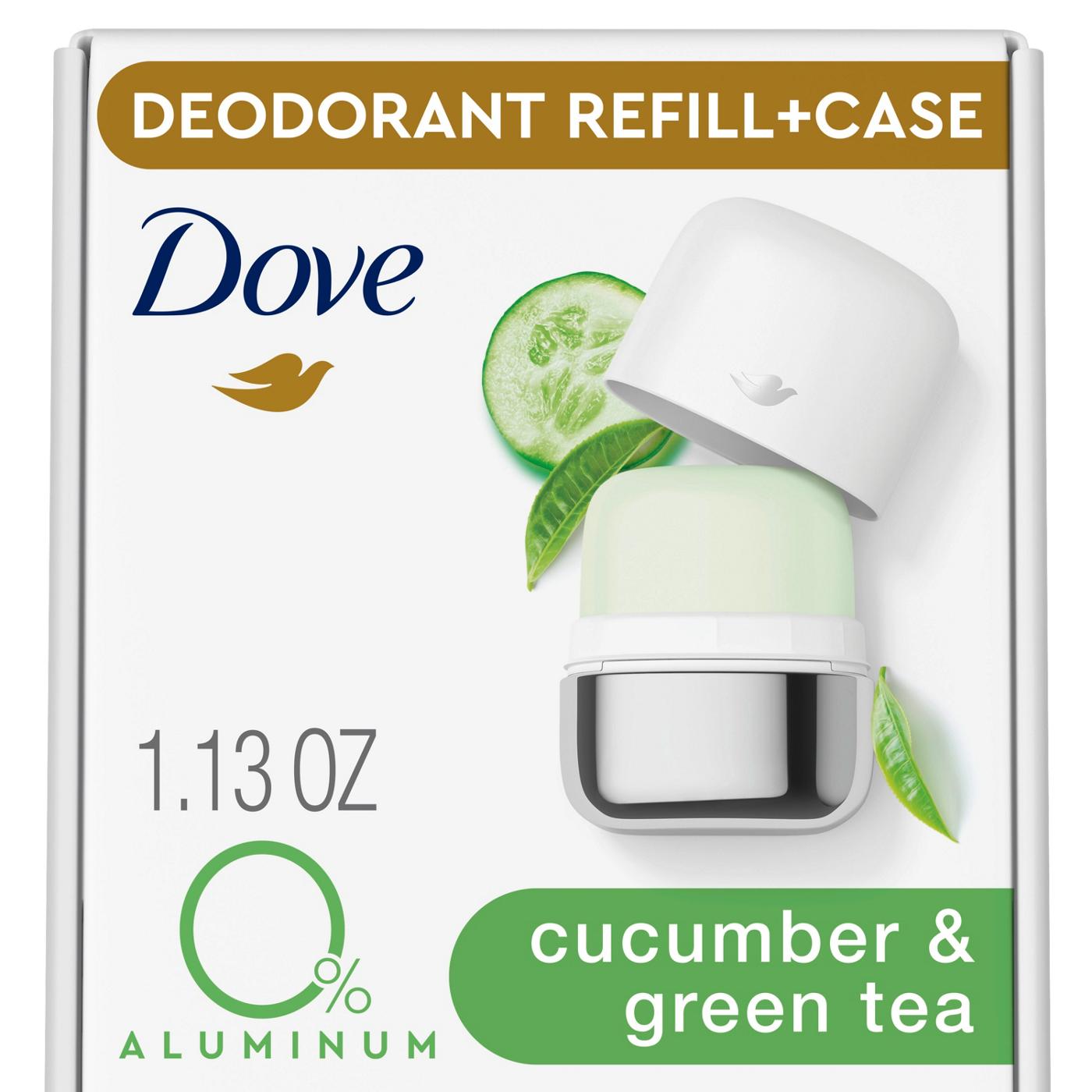 Dove Cucumber & Green Tea Refillable Deodorant Starter Kit - Shop ...