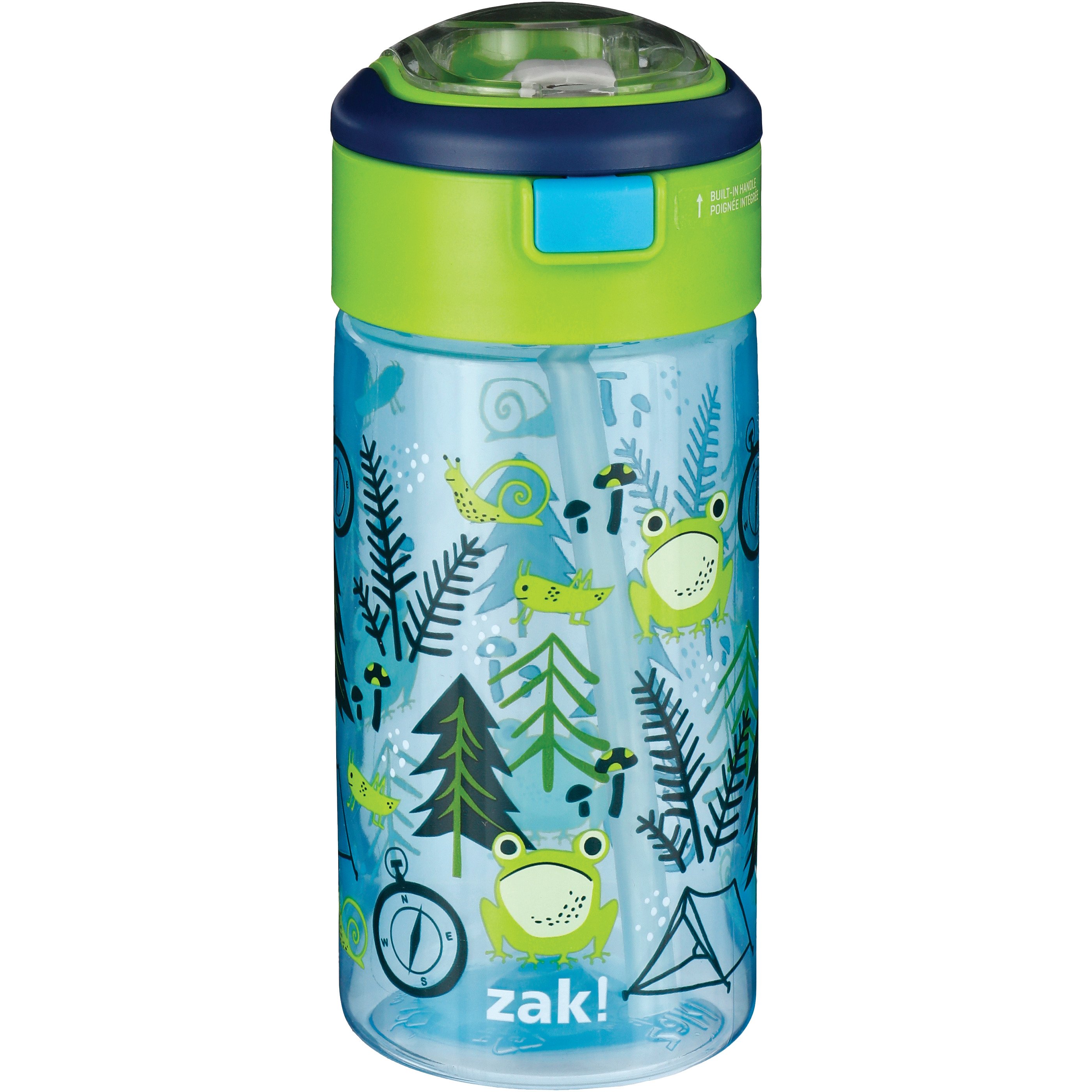 Zak! Designs Genesis Kids Water Bottle - Campout Blue - Shop Travel ...