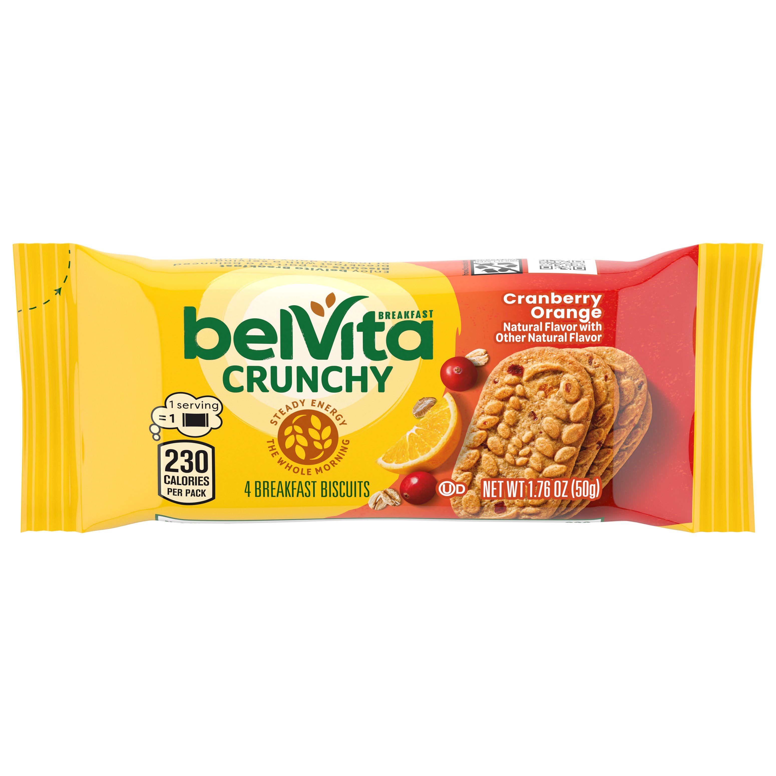 belVita Cranberry Orange Breakfast Biscuits - Shop Granola & snack bars ...