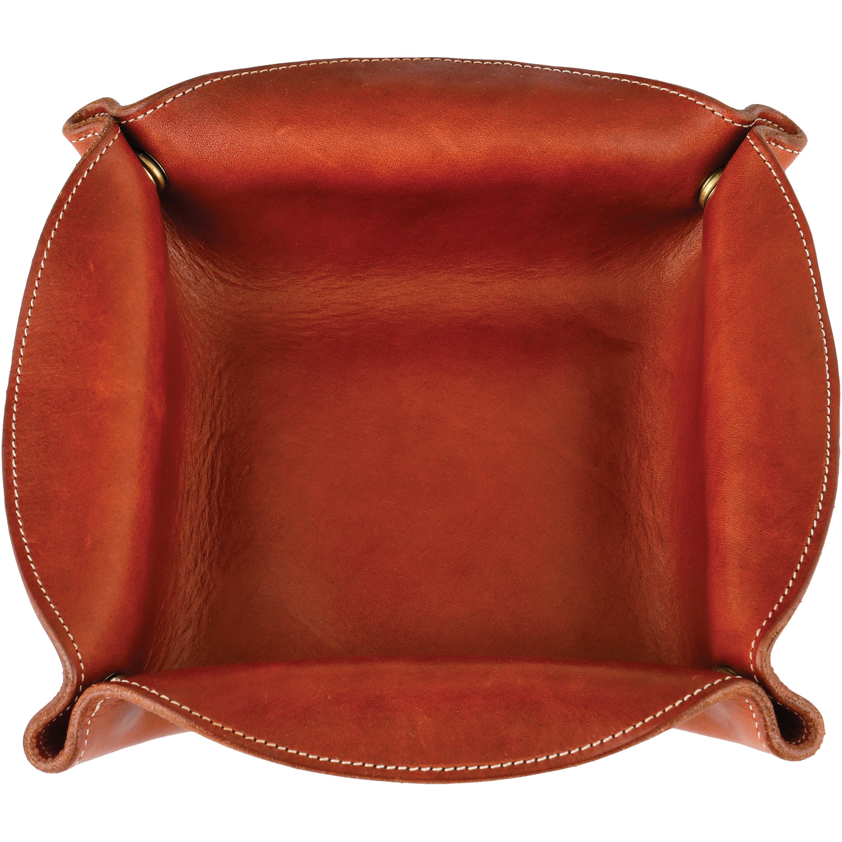 Texas Proud Square Leather Valet Tray - Shop Seasonal Decor at H-E-B