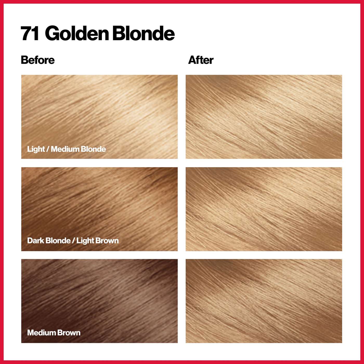 Revlon ColorSilk Hair Color - 71 Golden Blonde - Shop Hair color at H-E-B
