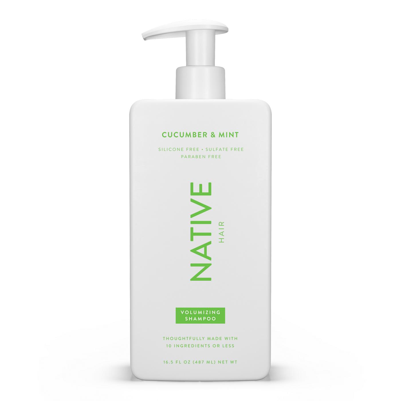 Native Volumizing Shampoo - Cucumber & Mint - Shop Shampoo ...
