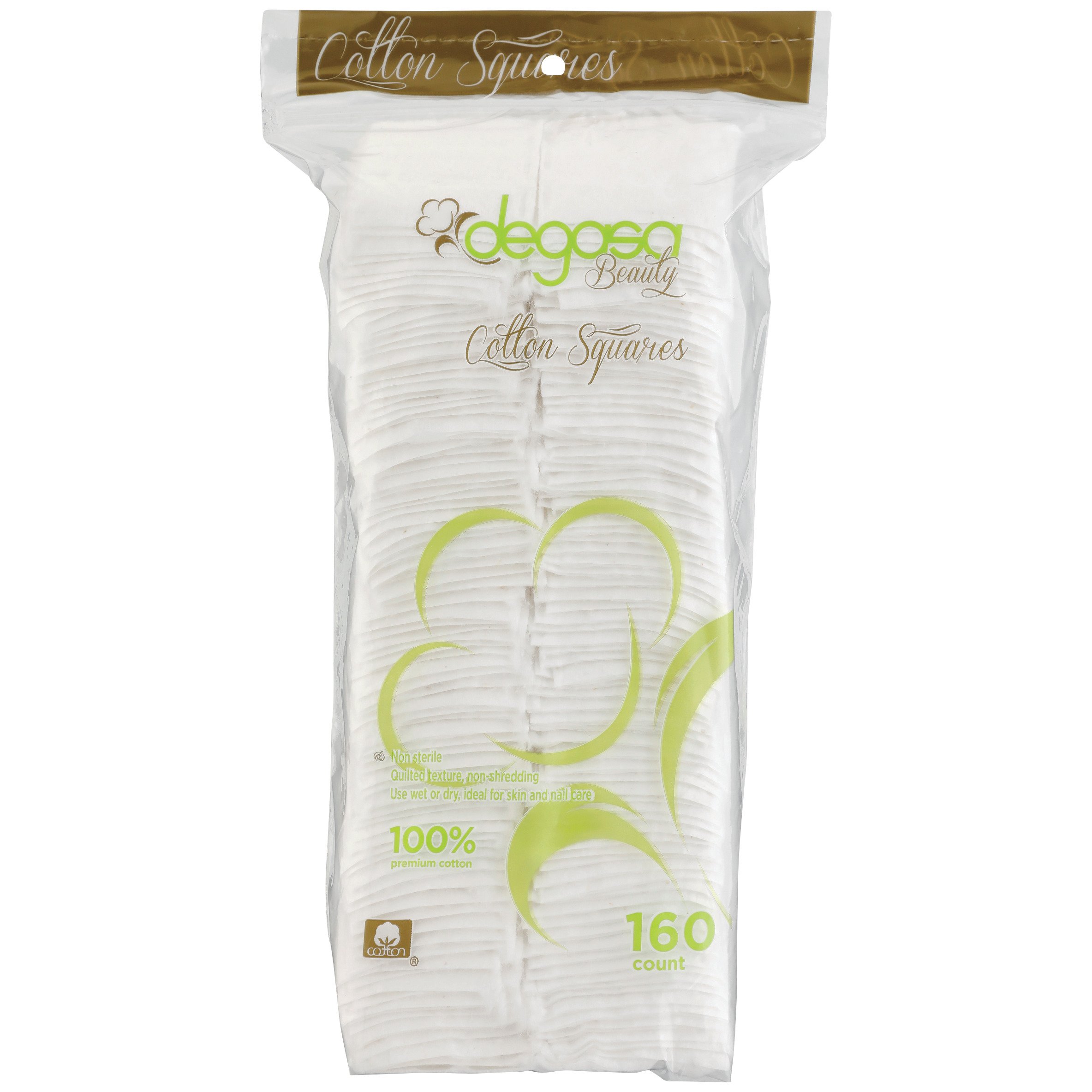 Degasa Beauty Cotton Squares - Shop Cotton balls & swabs at H-E-B