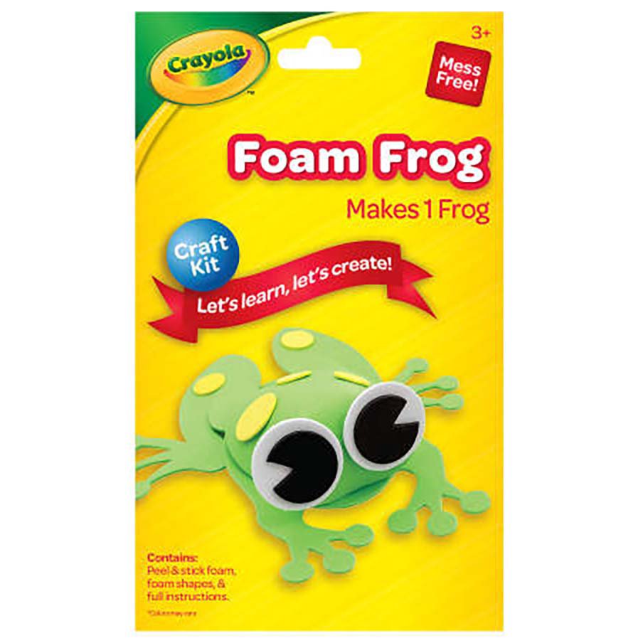 Crayola Foam Frog Craft Kit - Shop Kits at H-E-B