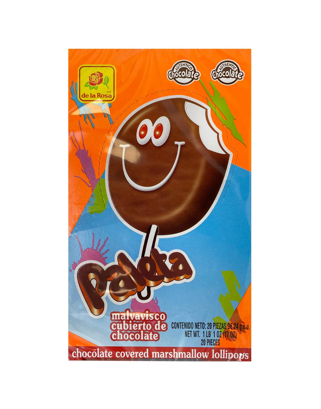 De La Rosa Paleta Malva Chocolate Box Candy - Shop Candy at H-E-B