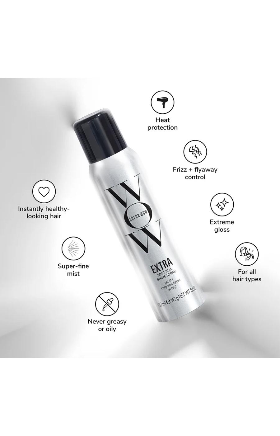 Color Wow Extra Mist-ical Shine Hair Spray - Shop Styling products ...