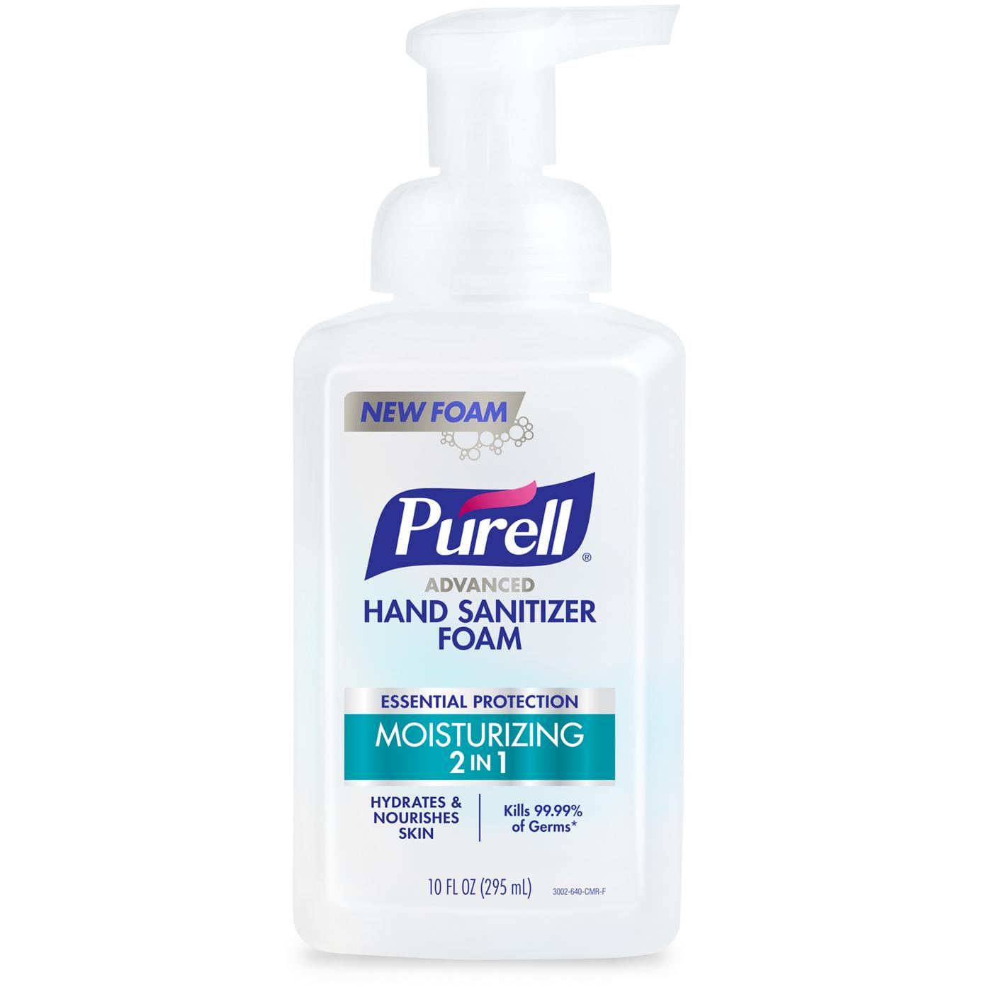 Purell Advanced Moisturizing 2 in 1 Hand Sanitizer Foam - Shop Hand ...