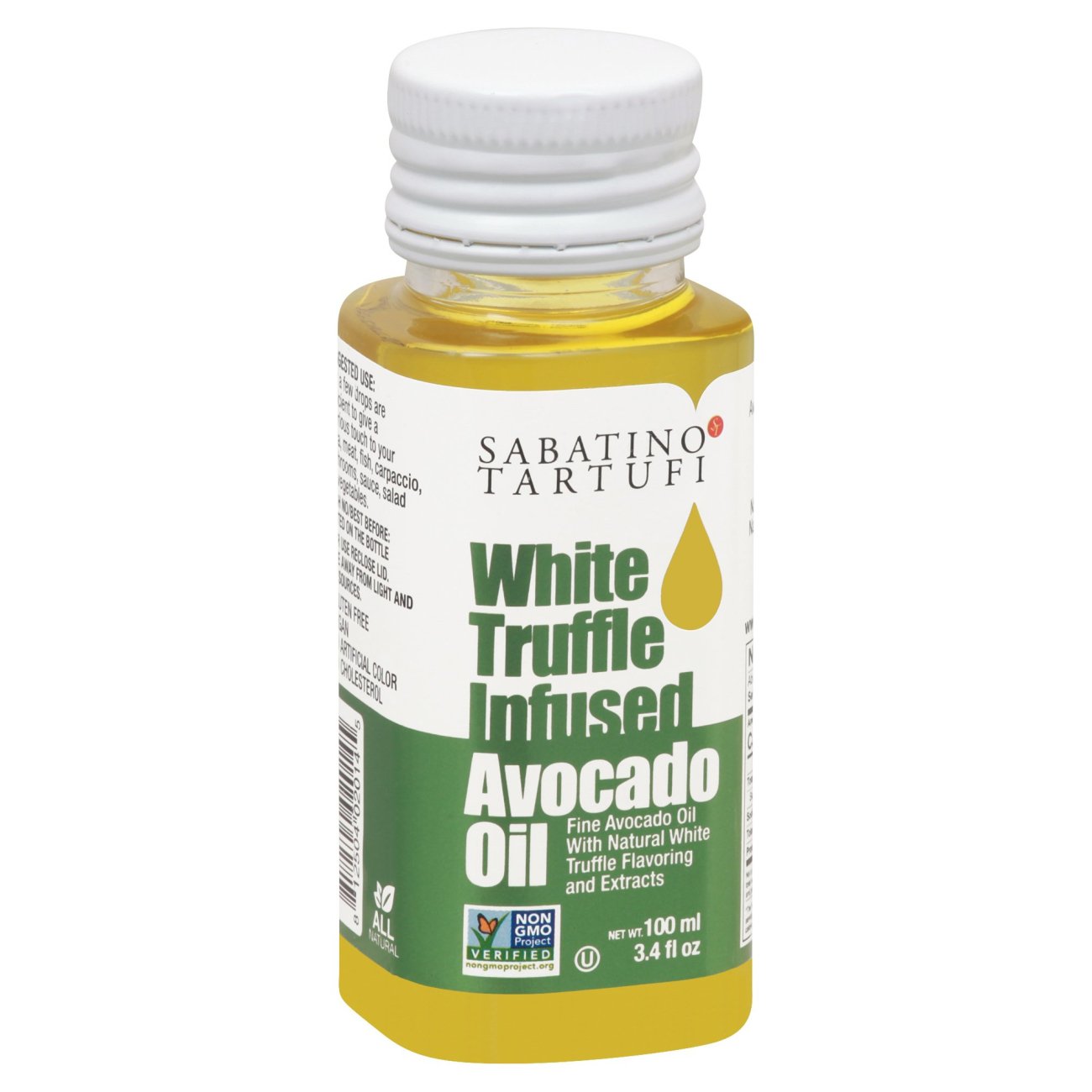 Sabatino Tartufi White Truffle Infused Avocado Oil - Shop Dressing, Oil ...