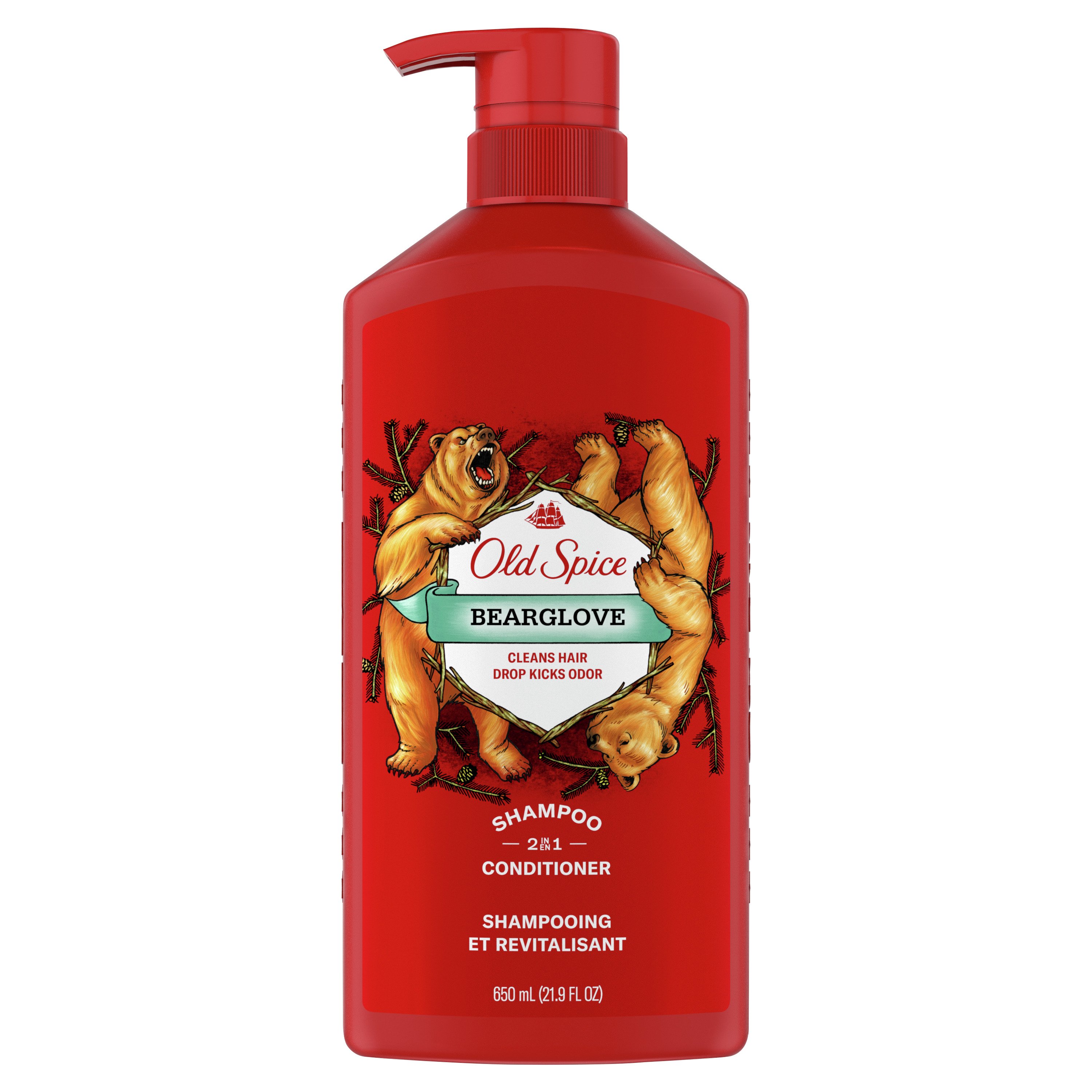 Old Spice 2 in 1 Shampoo and Conditioner - Bearglove - Shop Shampoo ...