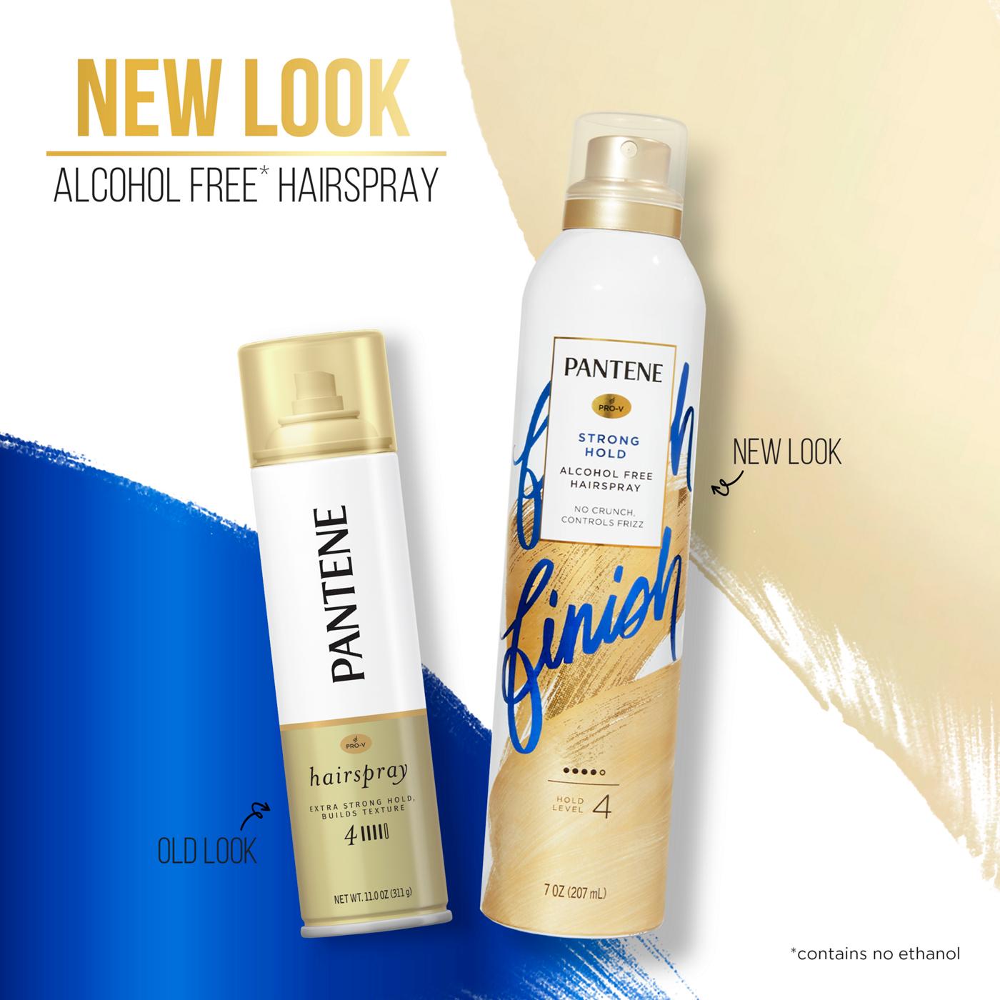 Pantene Pro-V Strong Hold Alcohol Free Level 4 Hair Spray - Shop ...