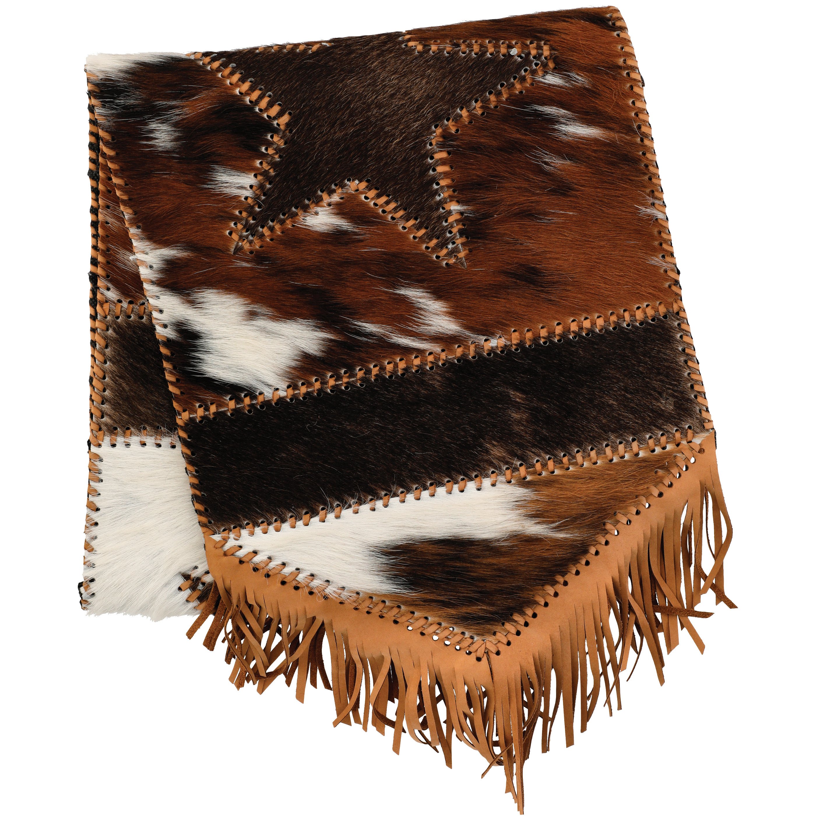 Texas Proud Star Cowhide Table Runner – Tricolor - Shop Kitchen Linens ...