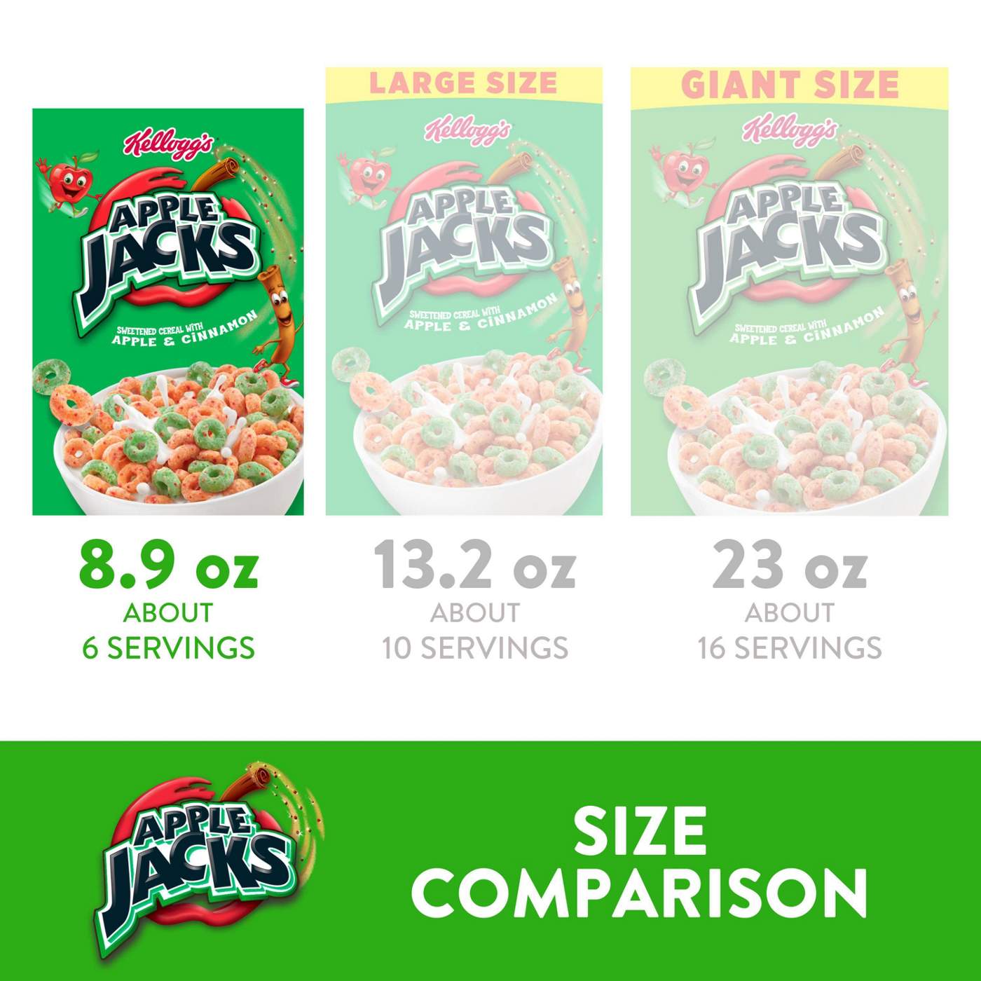 Kellogg's Apple Jacks Cereal - Shop Cereal at H-E-B Kellogg's Apple Jacks Cereal - Shop Cereal at H-E-B