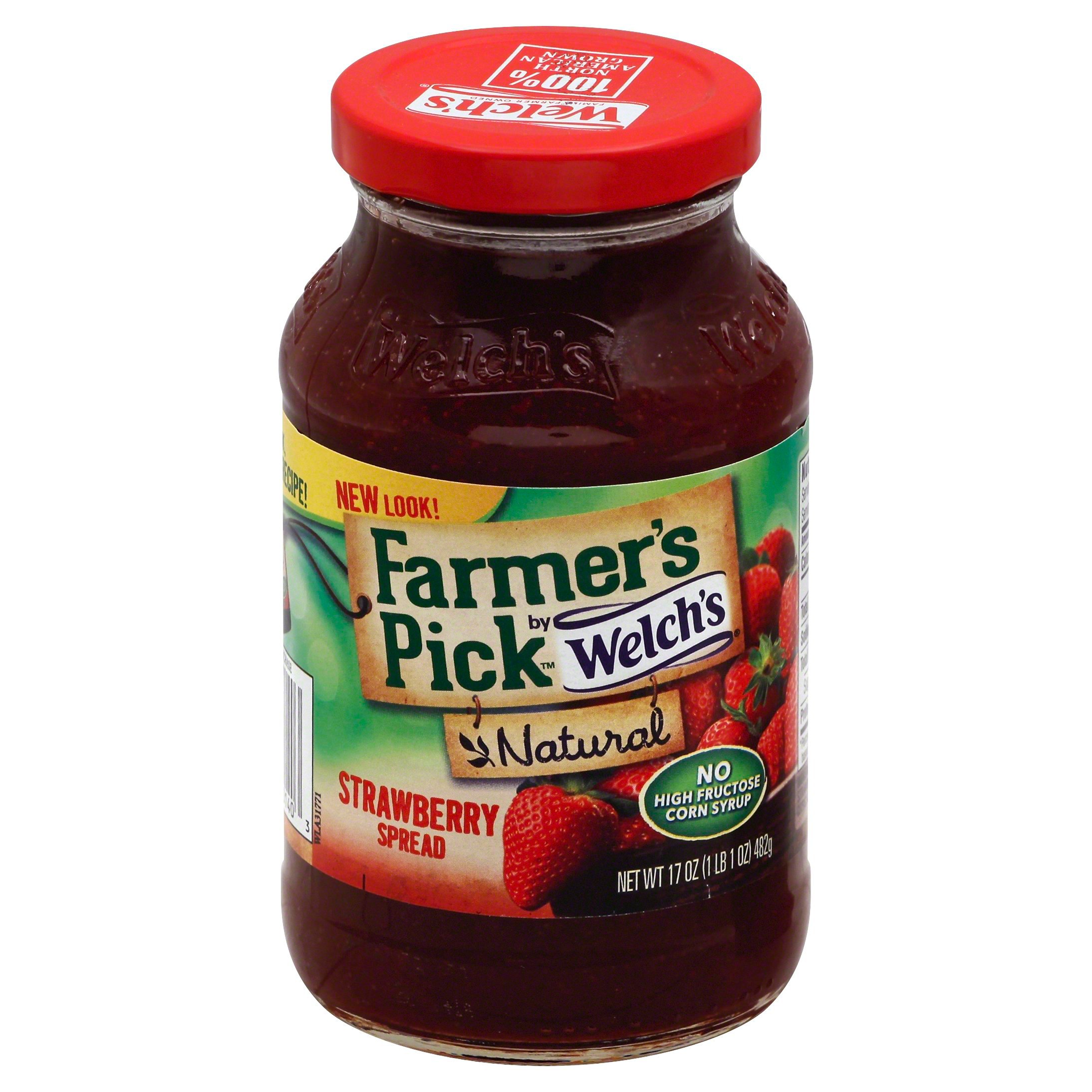 Welch's Farmer's Pick Natural Strawberry Spread - Shop Jelly & jam at H-E-B