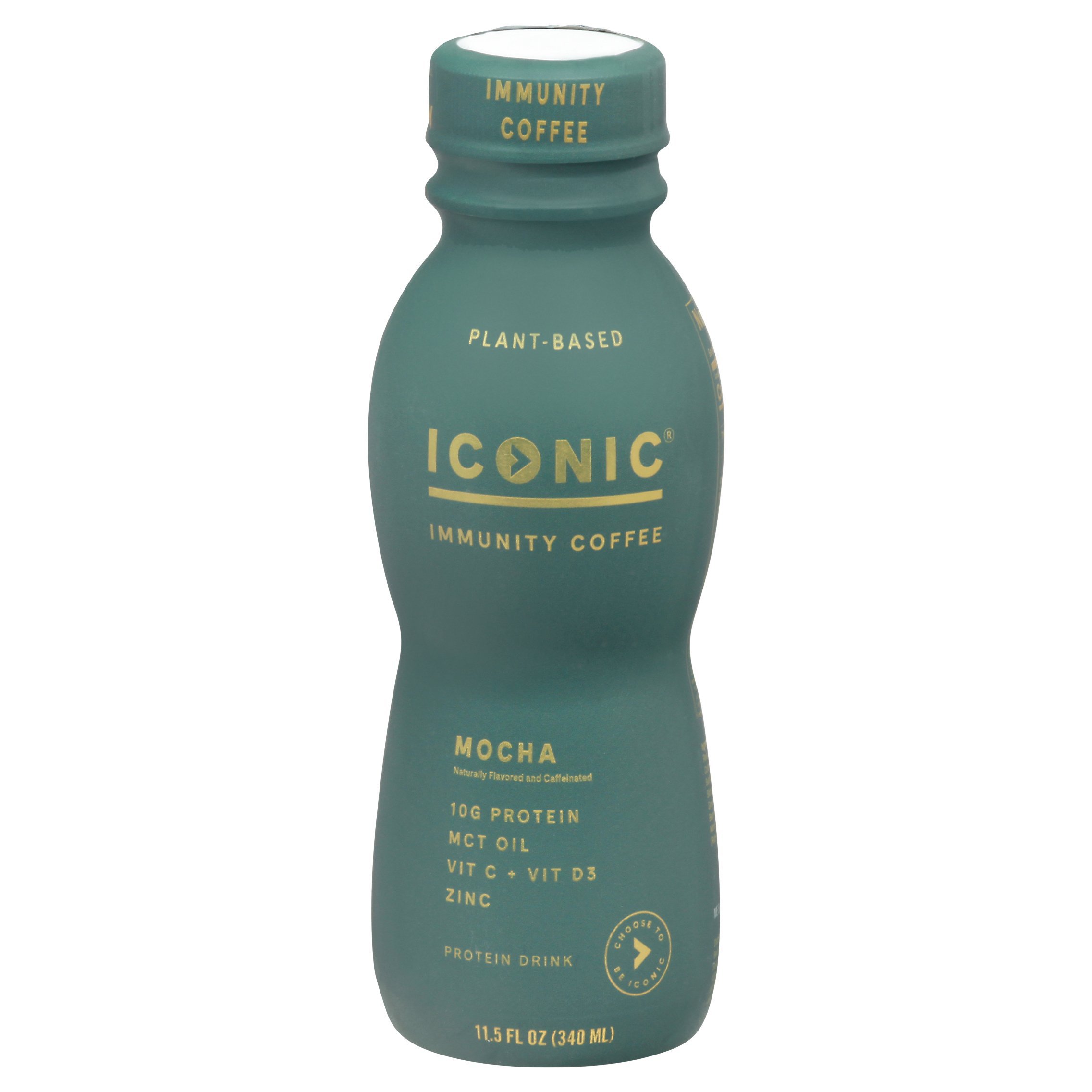 Iconic Immunity Ready To Drink Protein Coffee Mocha - Shop Diet ...