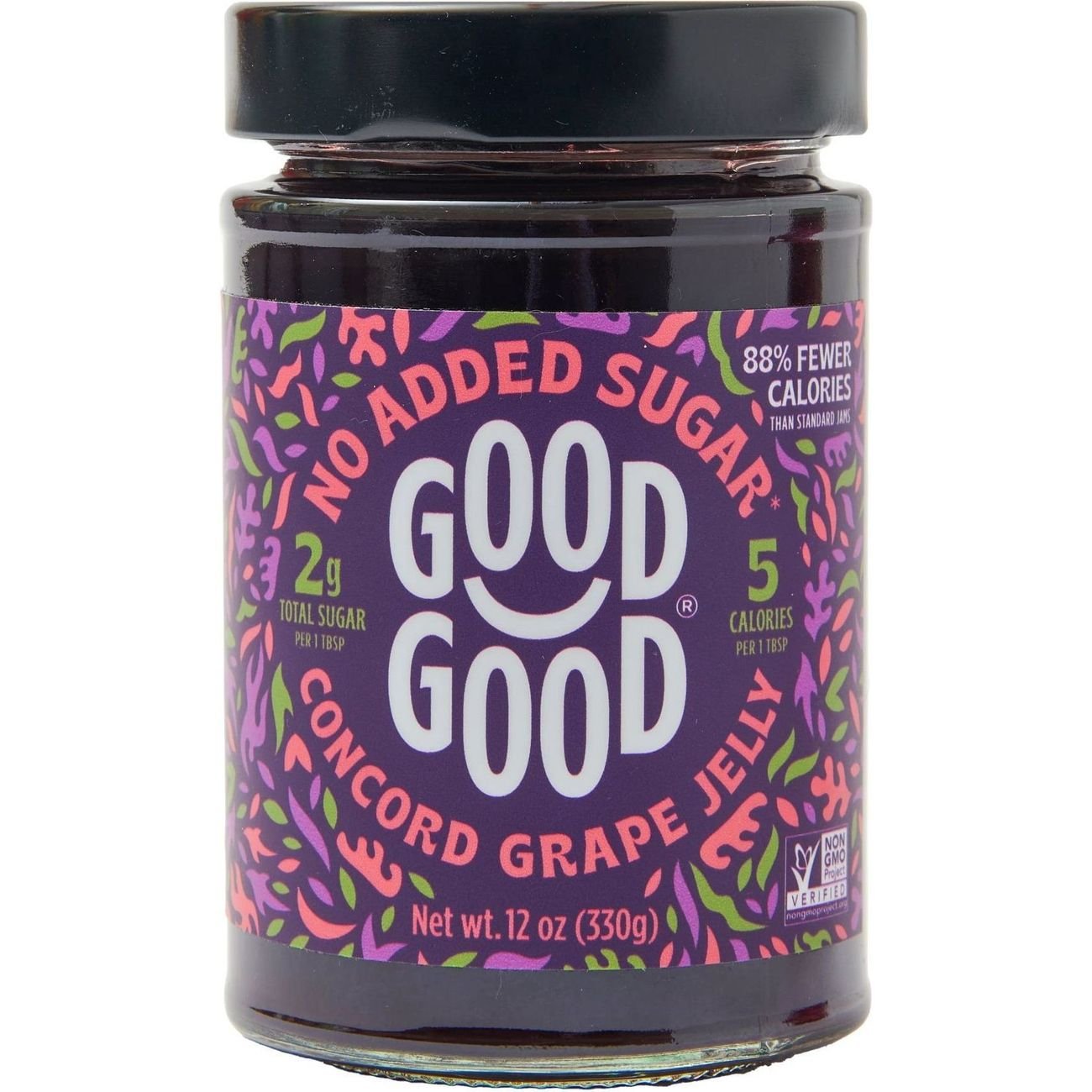 Good Good No Added Sugar Concord Grape Jelly - Shop Jelly & jam at H-E-B
