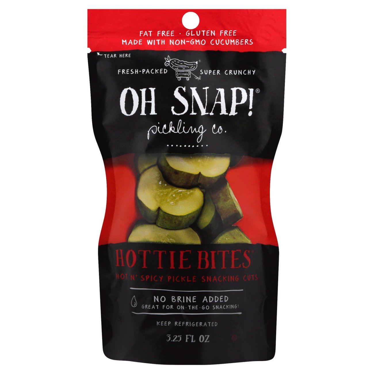Oh Snap Hottie Pickle Bites - Shop Pickles & cucumber at H-E-B