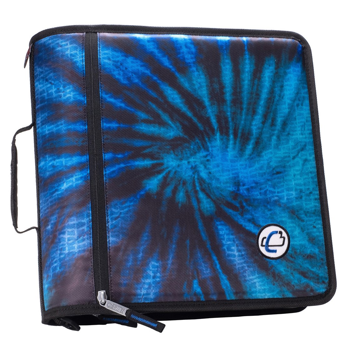 Case-It Mighty Zip Tab Zipper Binder – Spiral Blue - Shop Binders at H-E-B