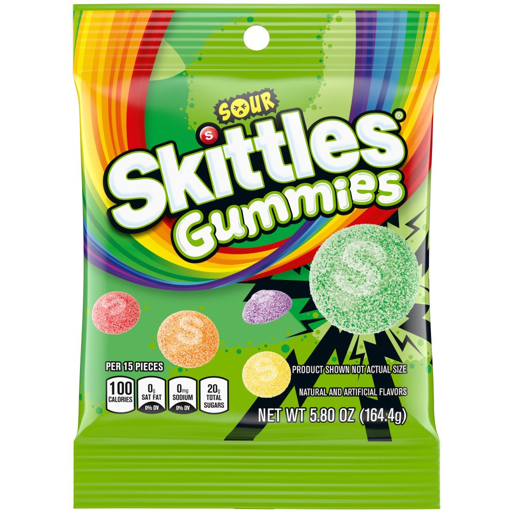 Skittles Sour Gummies Chewy Candy - Shop Candy at H-E-B