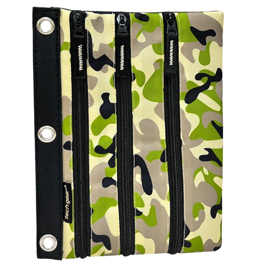 Tech Gear Triple Pocket Binder Pouch - Classic Camo - Shop Pencil cases ...