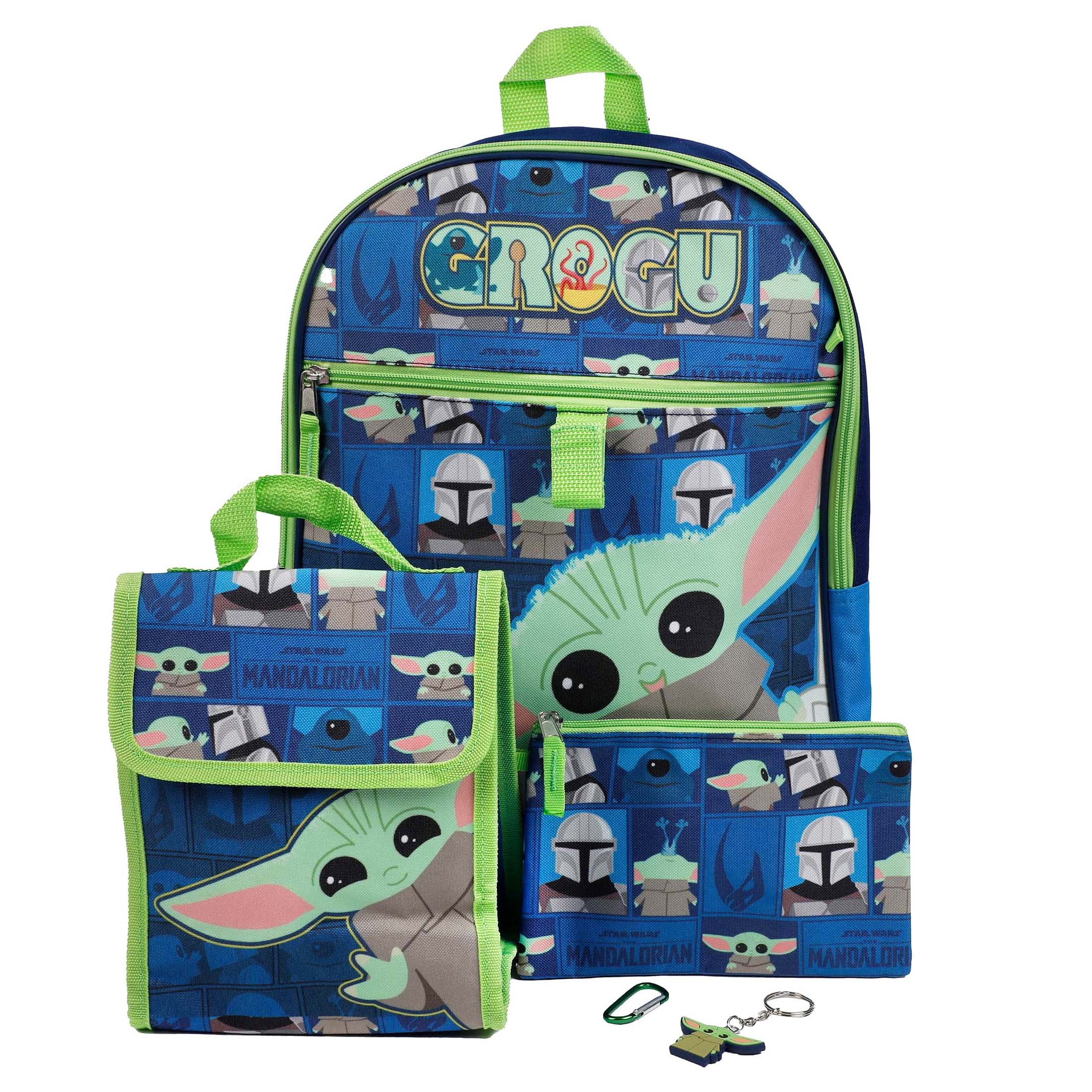 Bioworld Star Wars The Mandalorian Grogu Kids Backpack Set - Shop ...