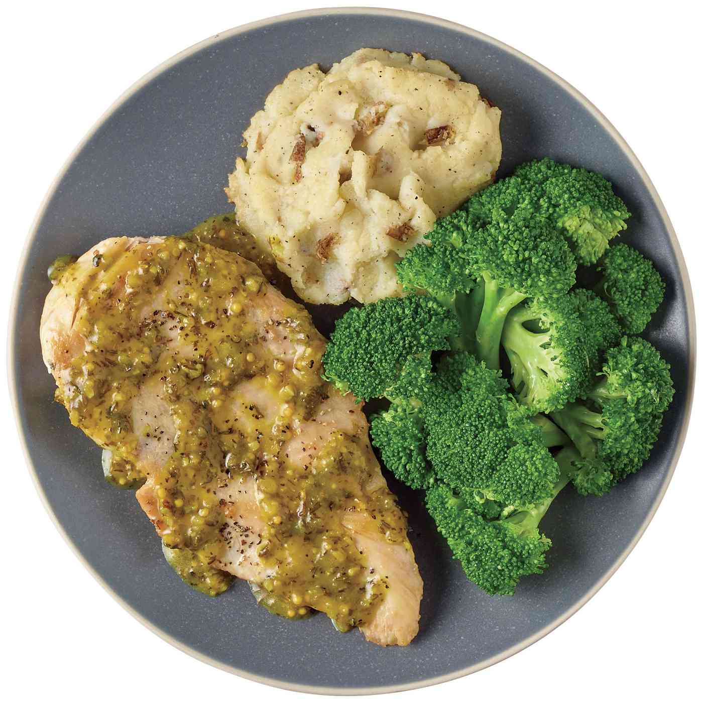 Meal Simple by H-E-B Garlic Lemon Chicken with Mashed Potatoes ...