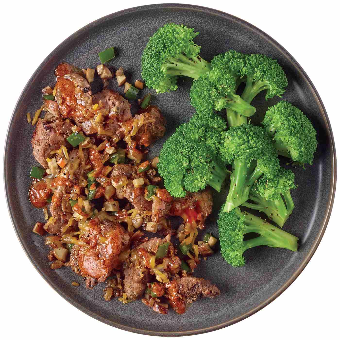 Meal Simple by H-E-B Loaded Beef Sirloin Steak Bites & Seasoned ...