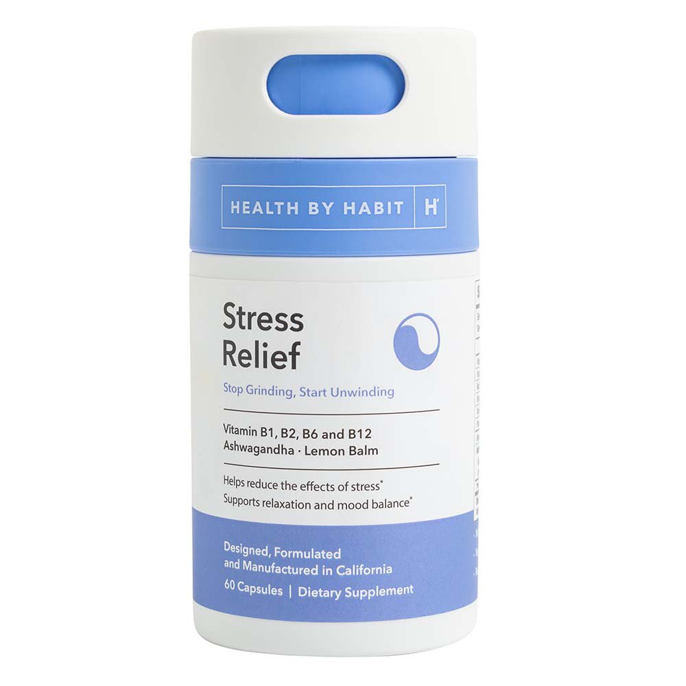 Health By Habit Stress Relief Capsules - Shop Vitamins & Supplements at ...