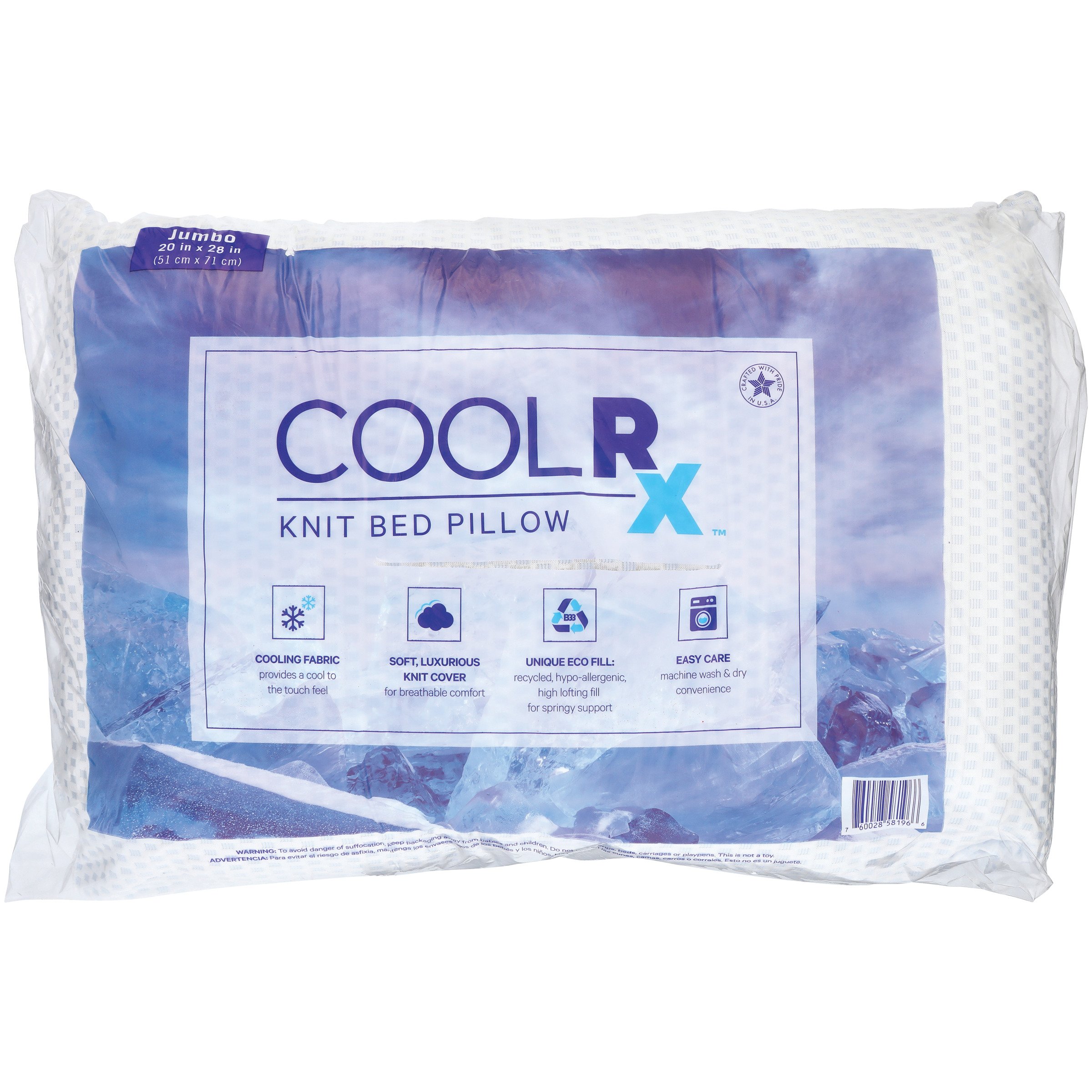 Weatherford ChillTech Cooling Knit Bed Pillow - Shop Pillows at H-E-B