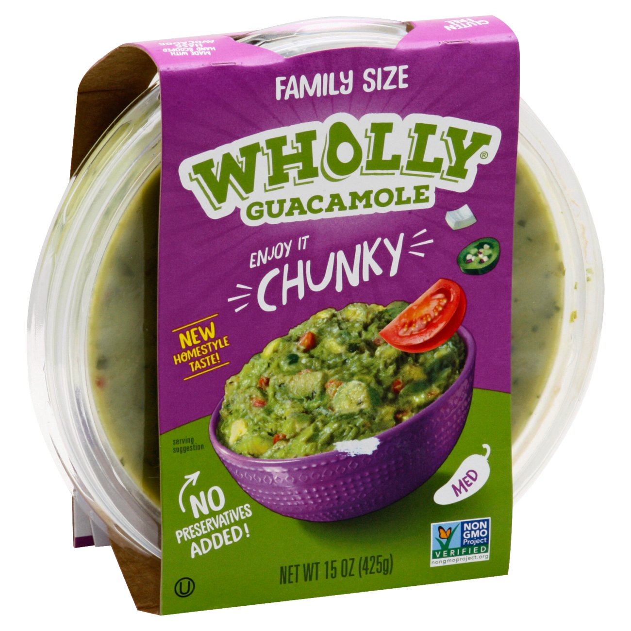 Wholly Guacamole Chunky Family Size - Shop Dip at H-E-B
