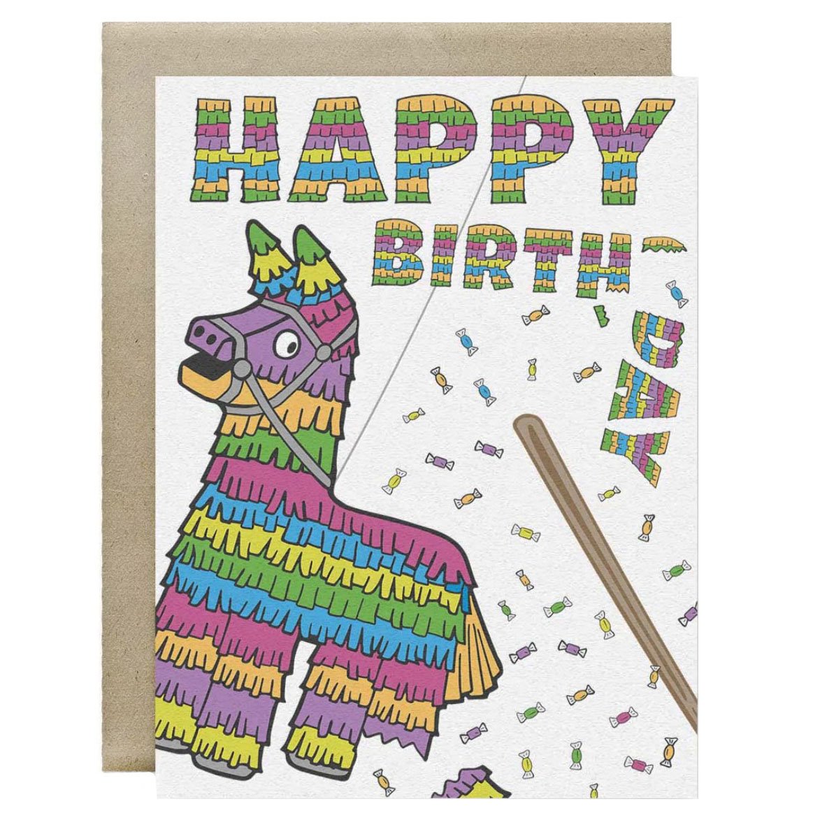 Texas Proud Pinata Birthday Card - Shop Invites & Thank You Cards at H-E-B