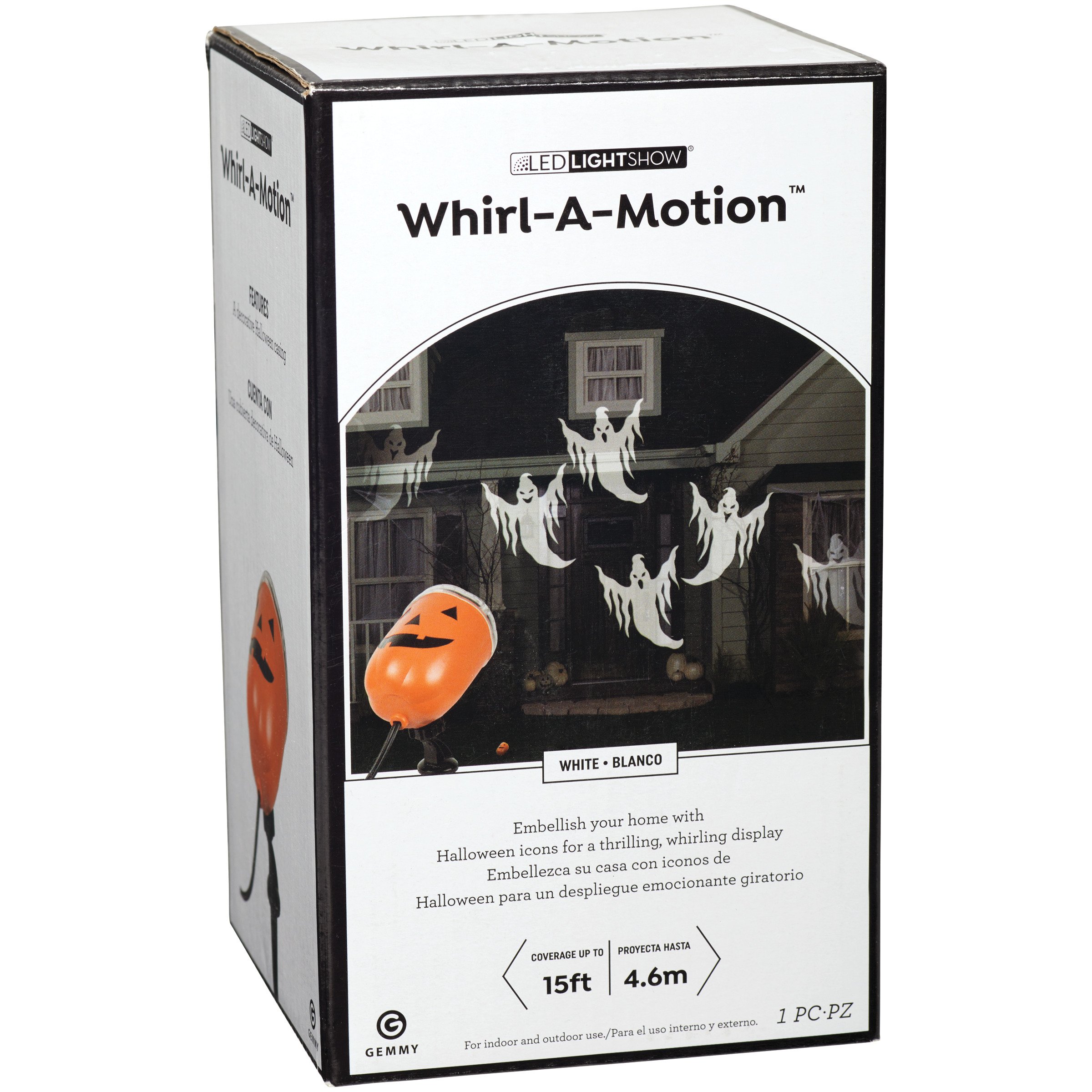 Gemmy Whirl-A-Motion Spooky Ghosts LED Light Show - Shop Seasonal decor ...