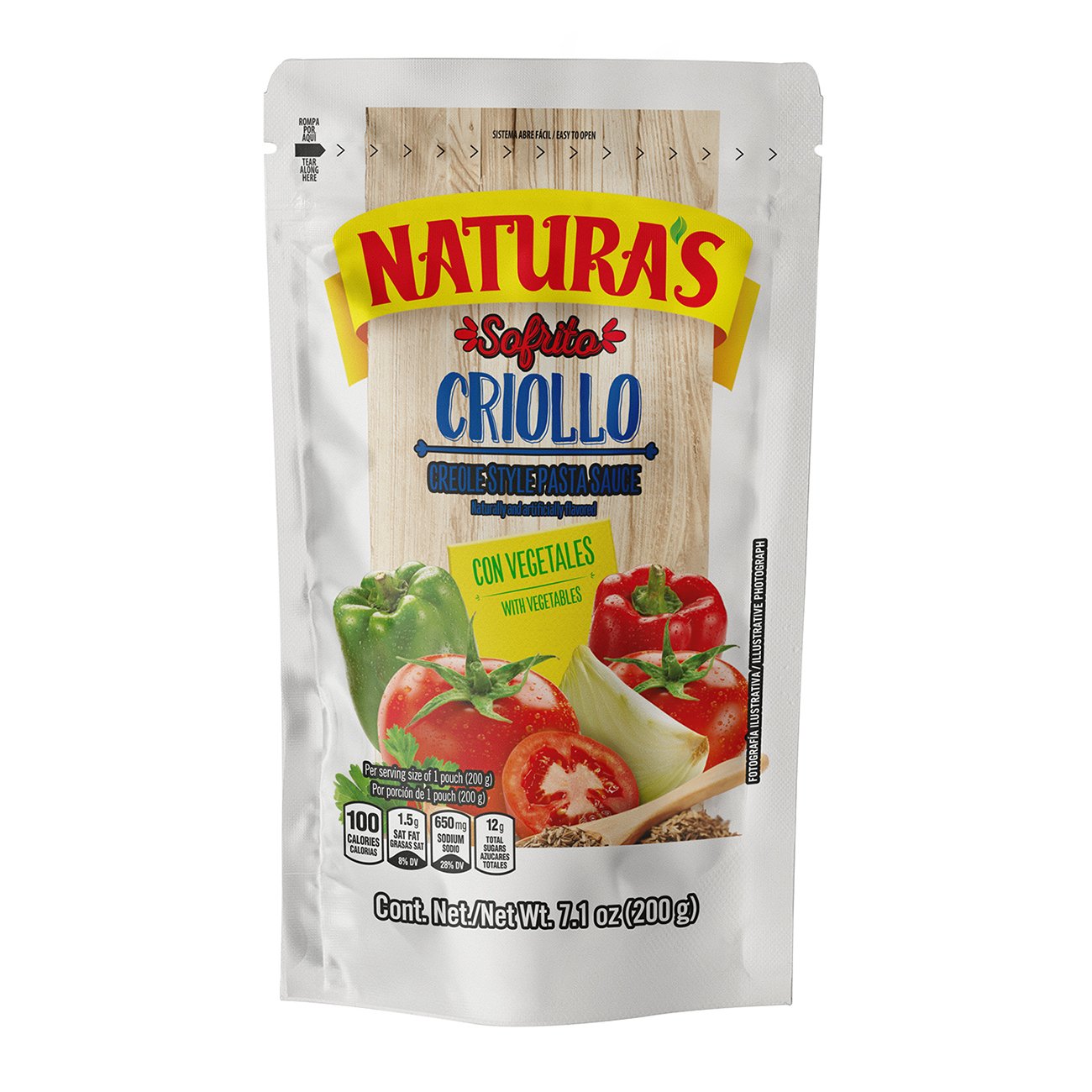 Natura's Sofrito Criollo Creole Style Sauce - Shop Cooking sauces at H-E-B