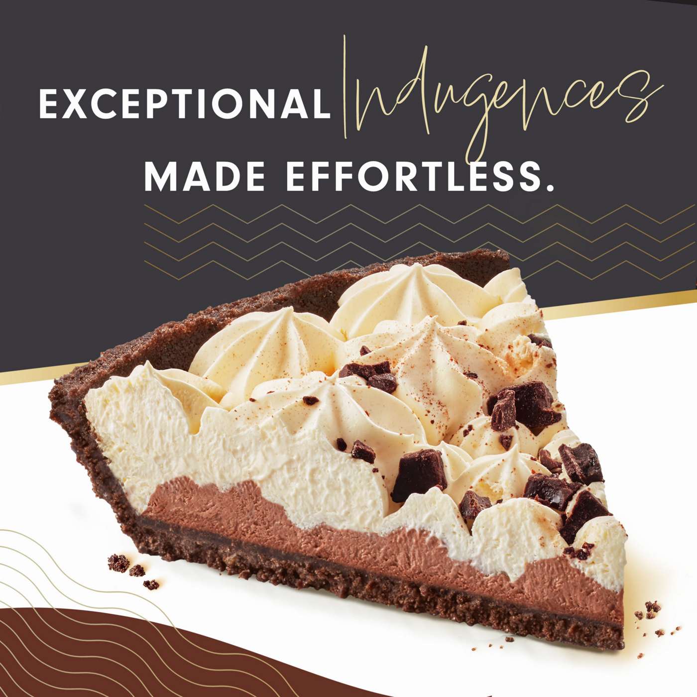 Edwards Signature Cheese Cake Desserts Whipped Chocolate Cheesecake ...