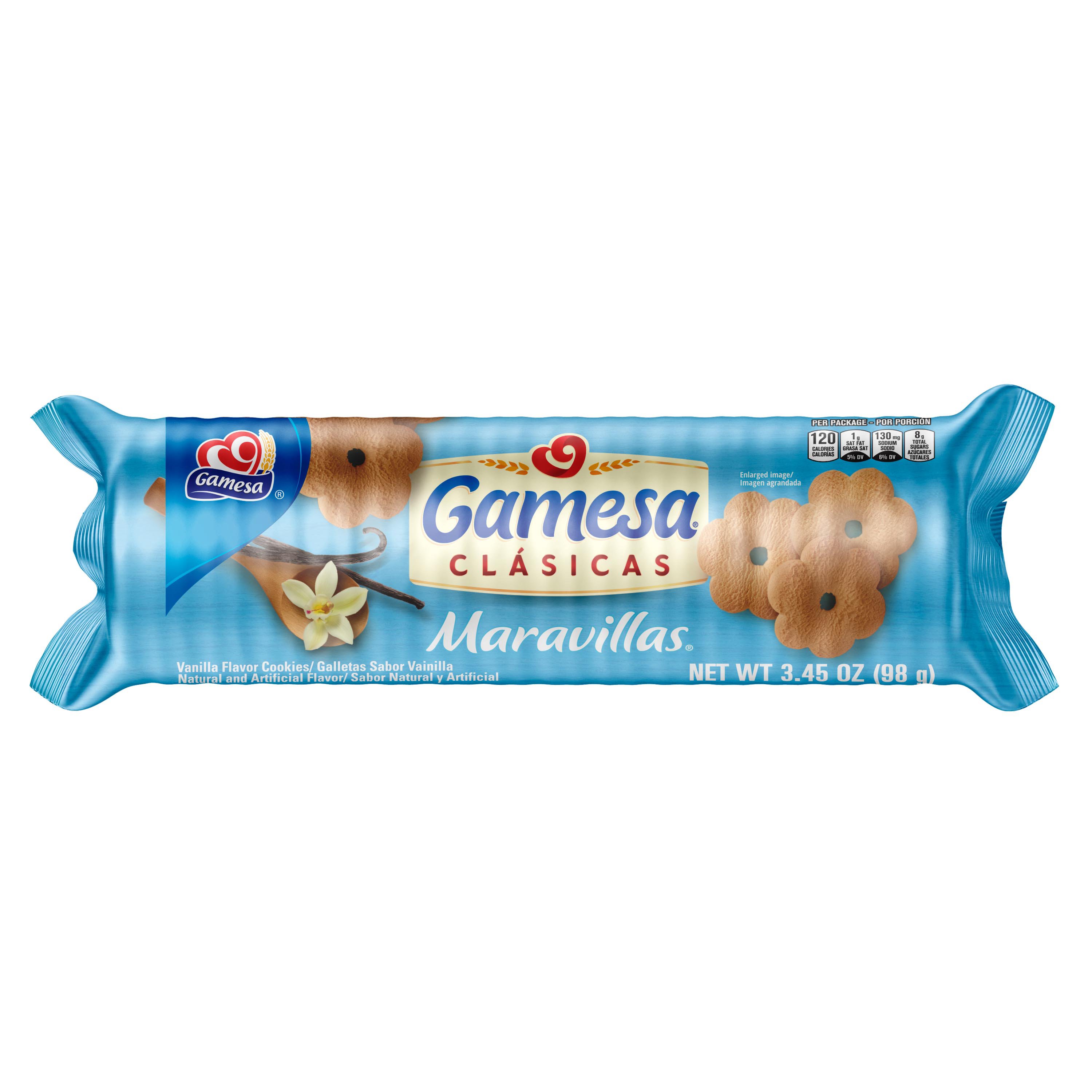 Gamesa Maravillas Vanilla Cookies - Shop Cookies at H-E-B
